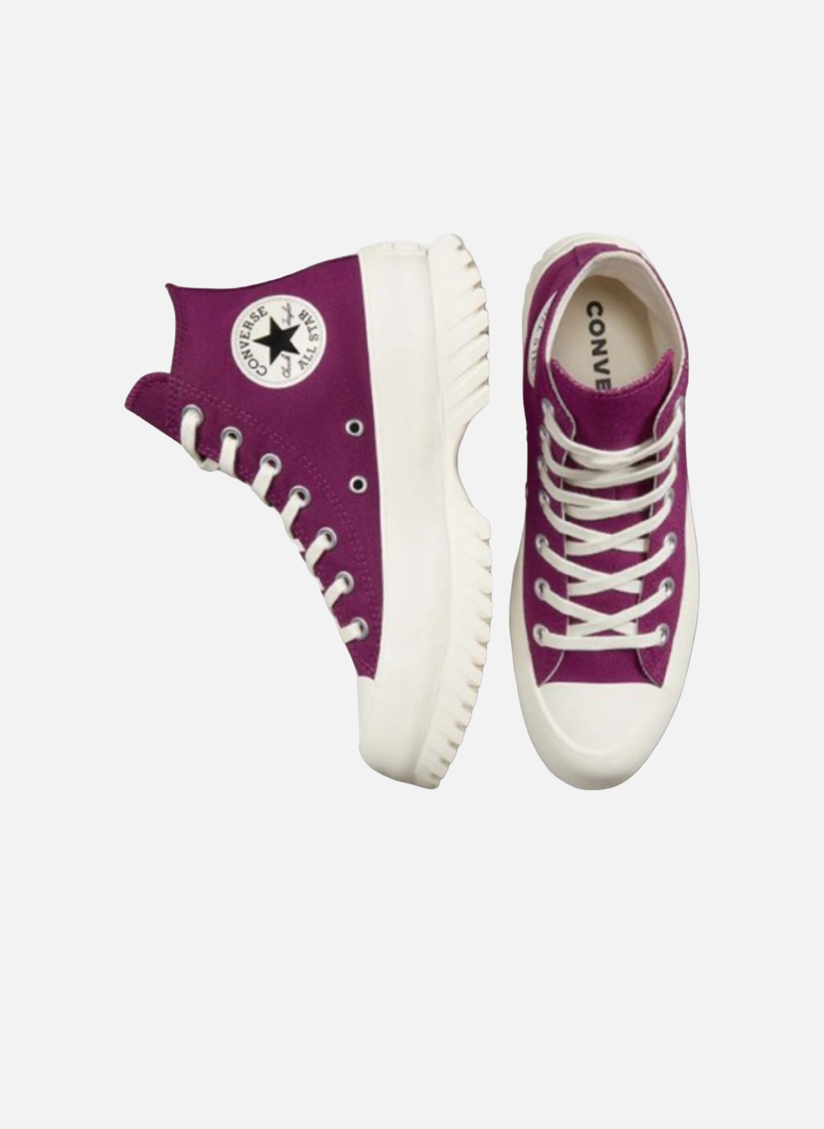 Converse Baskets Basket Lugged rose femme rose | Sarenza France