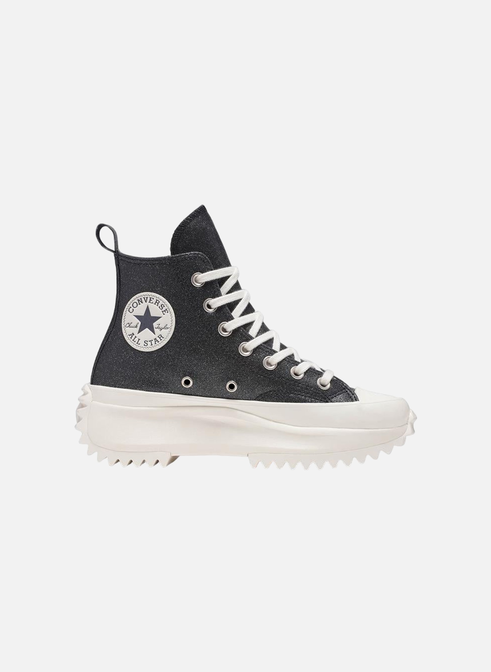 Converse Baskets basses Run Star Hike Hi femme noir | Sarenza France
