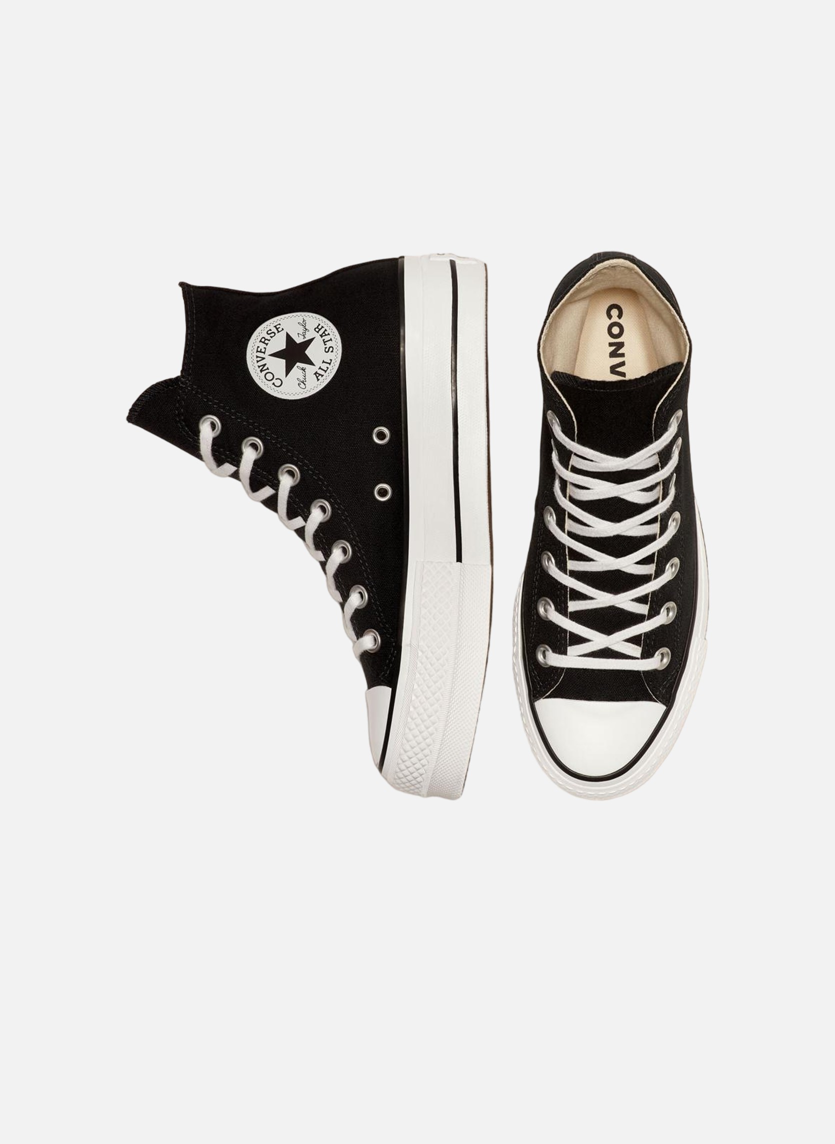 Converse Noir Haute Femme