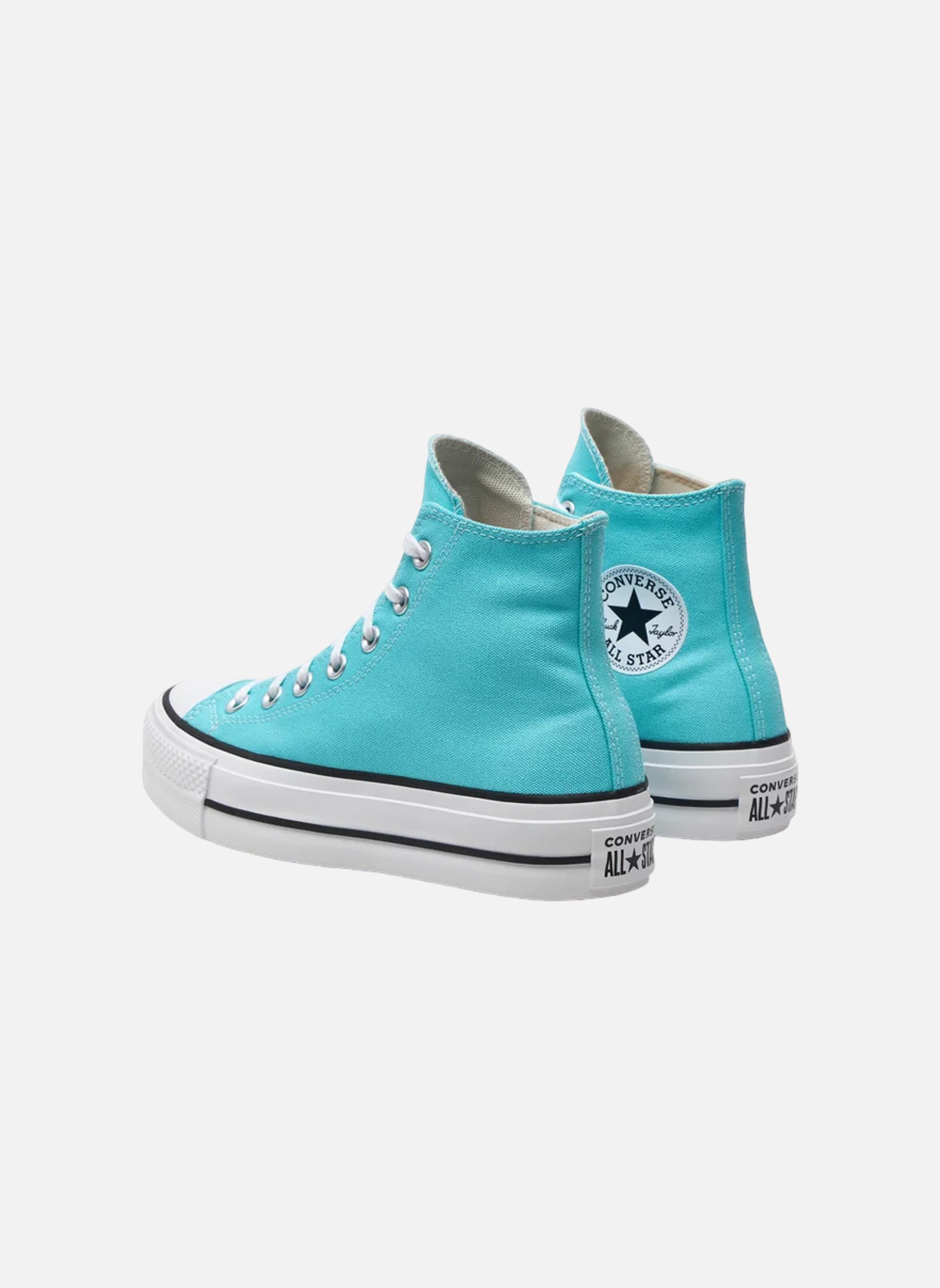 Converse Baskets Baskets Chuck Taylor All Star Lift Hi Triple Cyan bleu ...