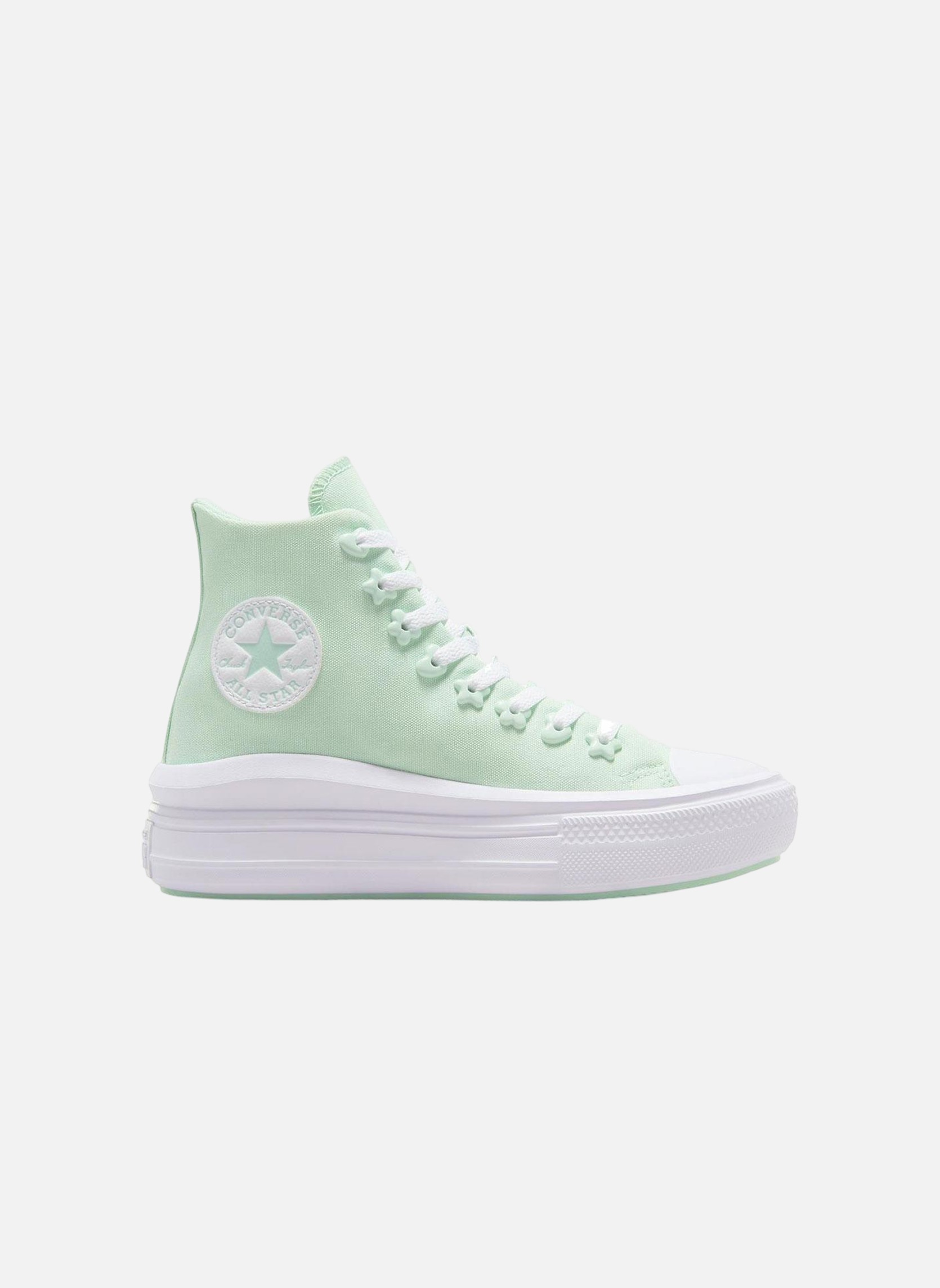 Converse Baskets basses Chuck Taylor All Star Move femme vert | Sarenza ...