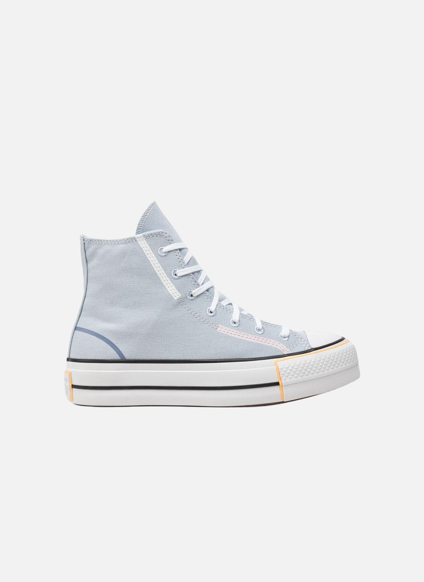 Converse Baskets basses Chuck Taylor All Star Lift Platform femme bleu ...