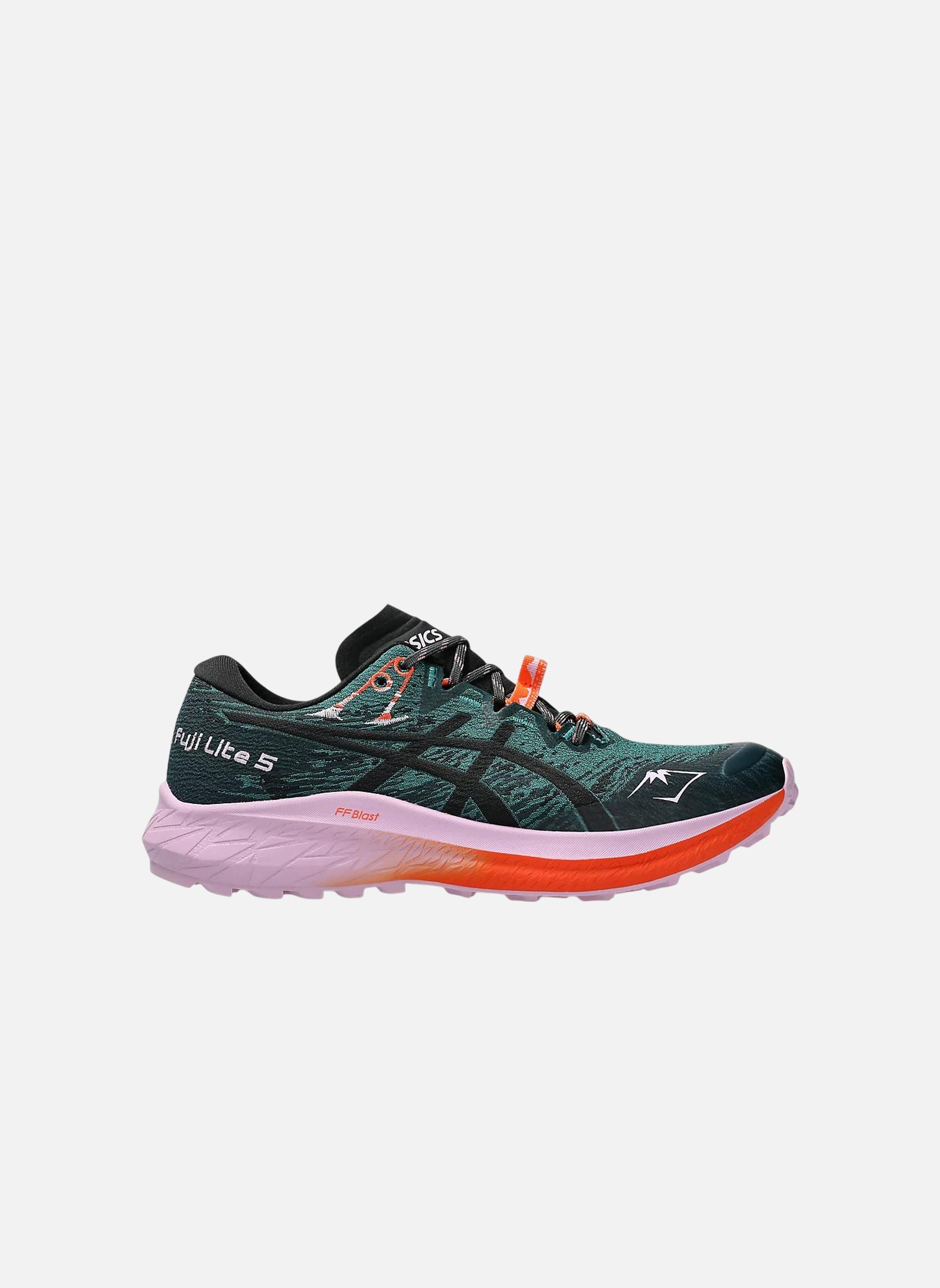 Asics Chaussures de sport Fuji Lite 5 femme vert | Sarenza France