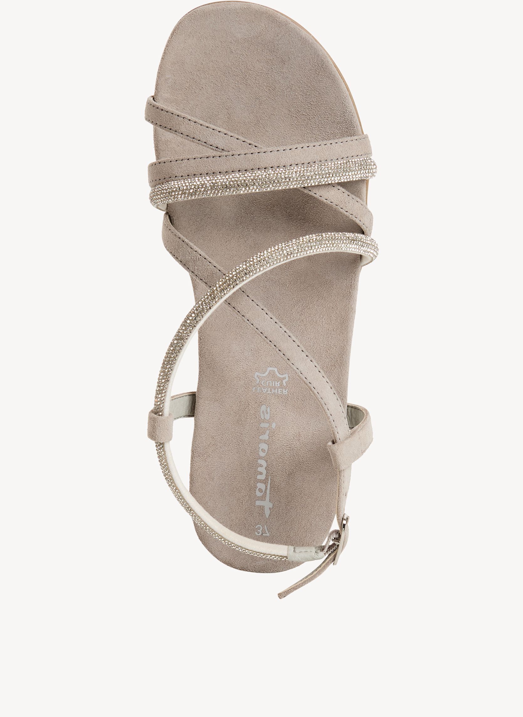 Tamaris Sandales 1-28130-46 femme gris | Sarenza France
