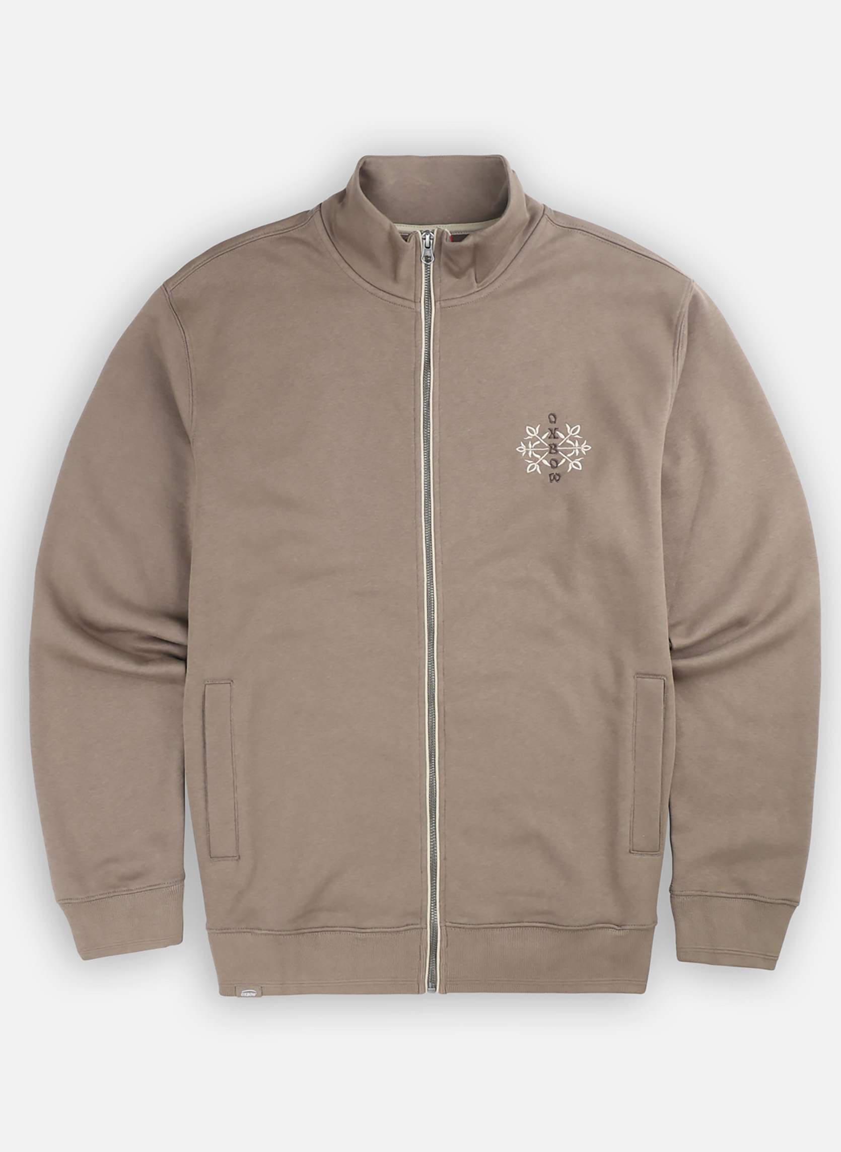 Oxbow Sweats à capuche Sweat zippé TABULA homme marron | Sarenza France