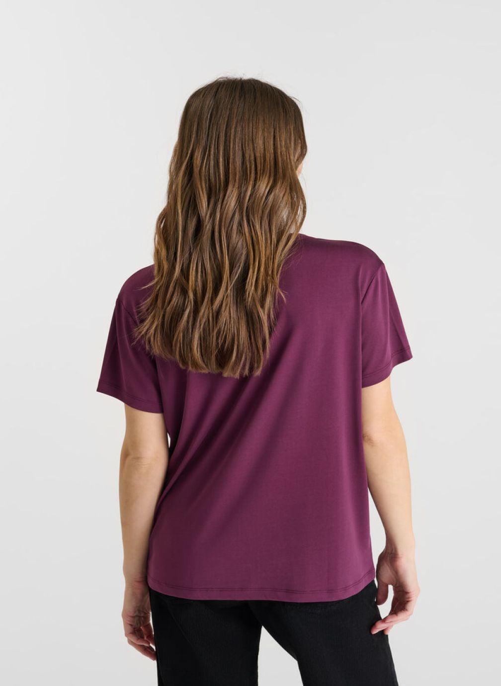 Le temps des cerises Tee-shirts Tee-Shirt VAIA Red femme bordeaux ...