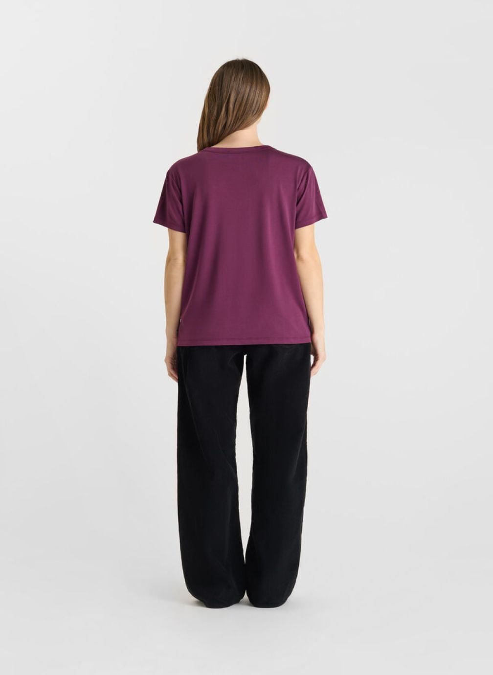 Le temps des cerises Tee-shirts Tee-Shirt VAIA Red femme bordeaux ...