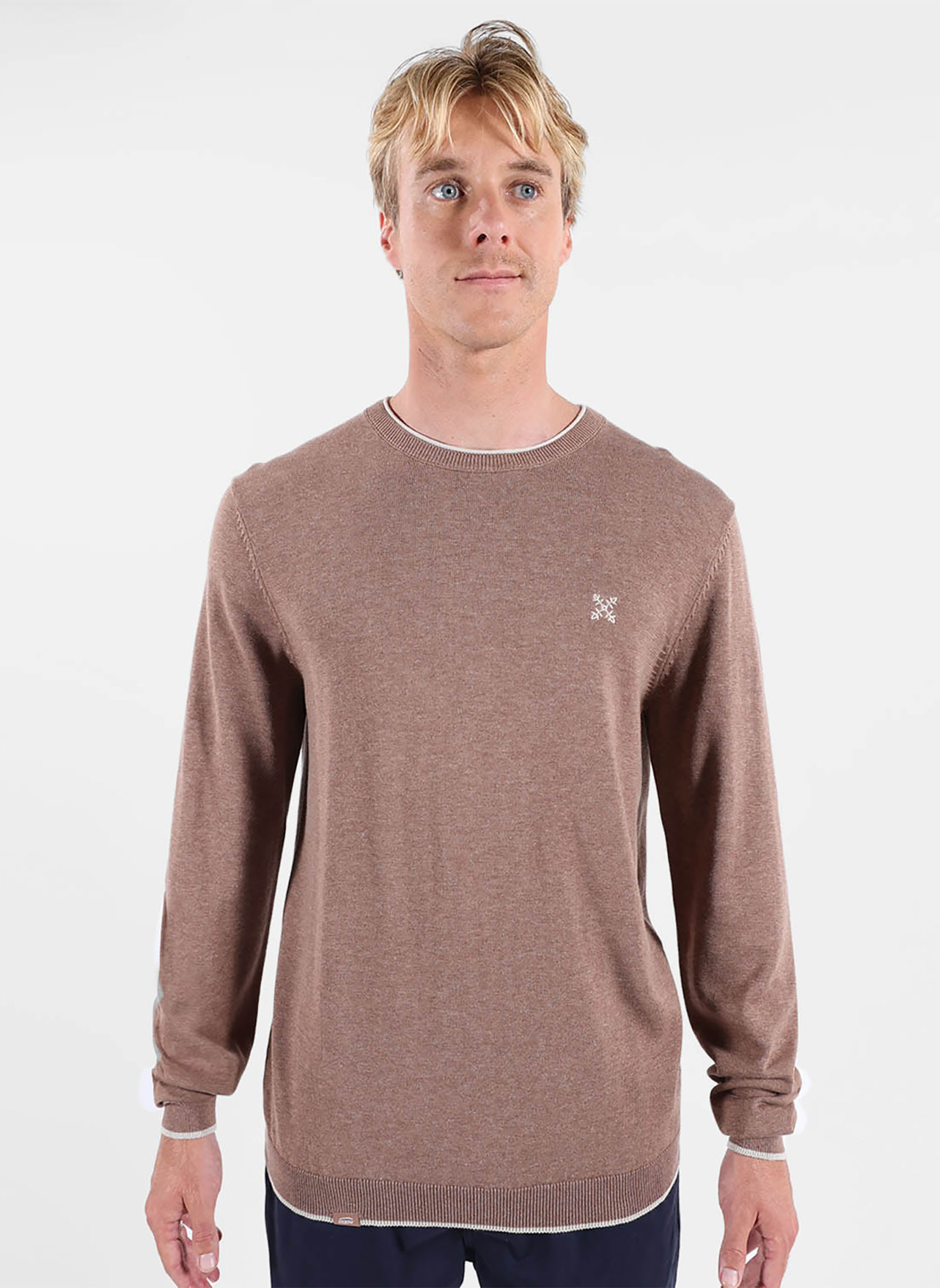 Oxbow Pulls Pull PERONI homme marron | Sarenza France