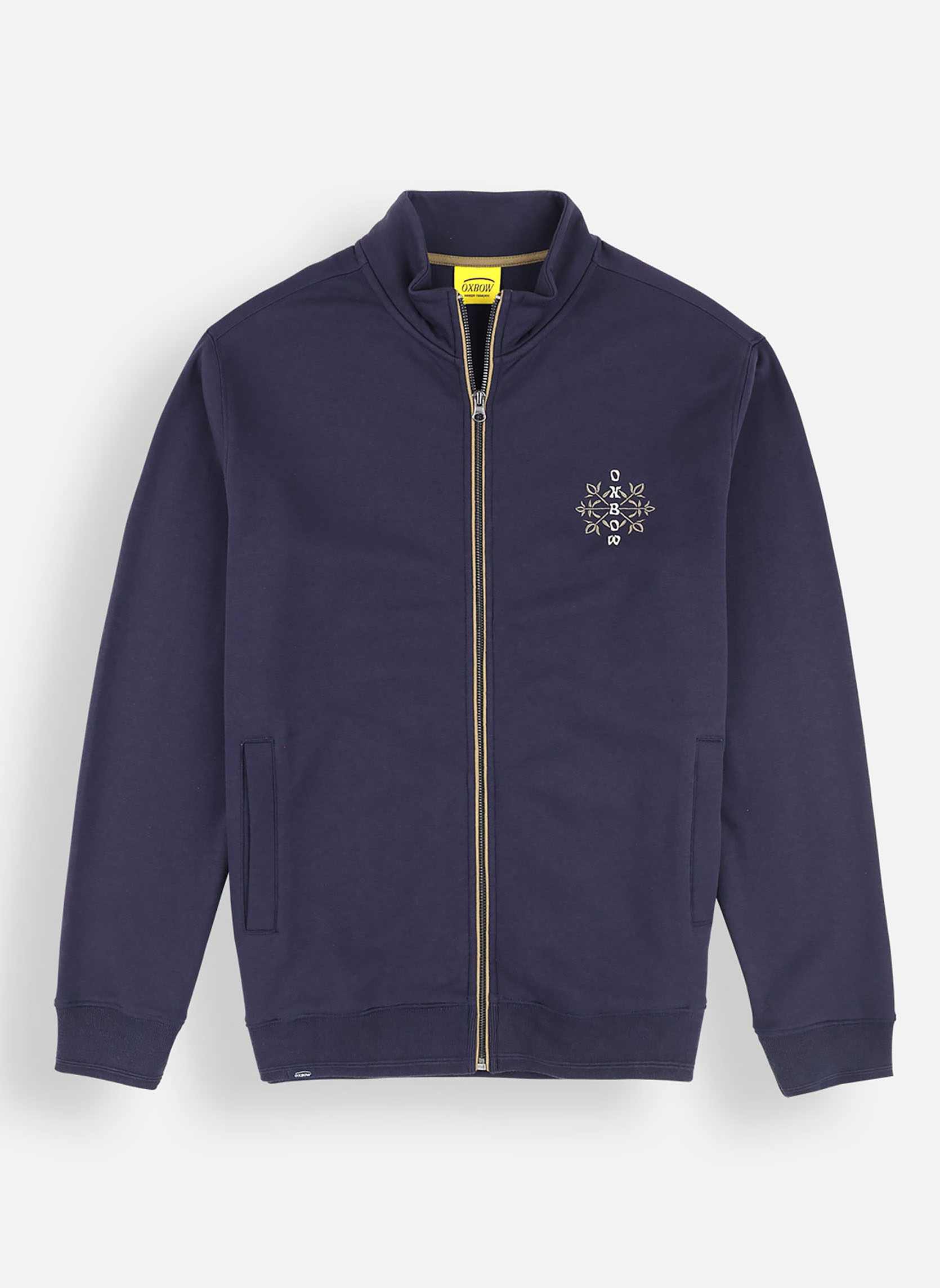 Oxbow Sweats à capuche Sweat zippé TABULA homme bleu | Sarenza France