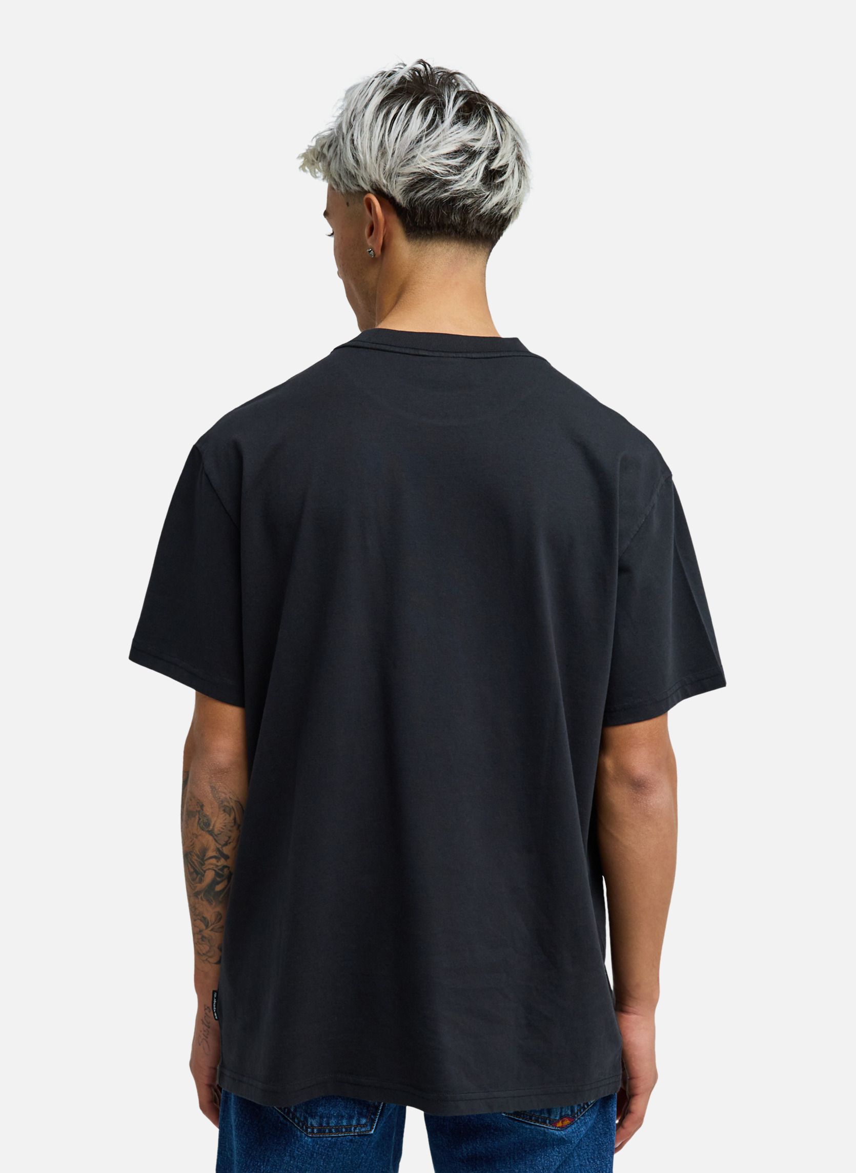 Quiksilver Tee-shirts Oxni Washed homme noir | Sarenza France