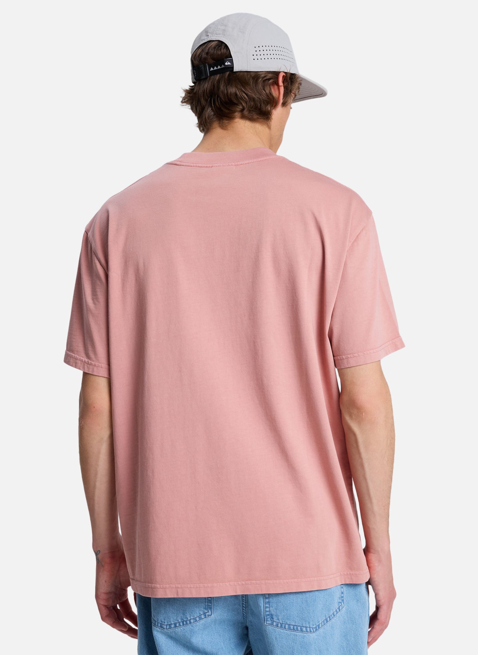 Quiksilver Tee-shirts Oxni Washed homme rose | Sarenza France