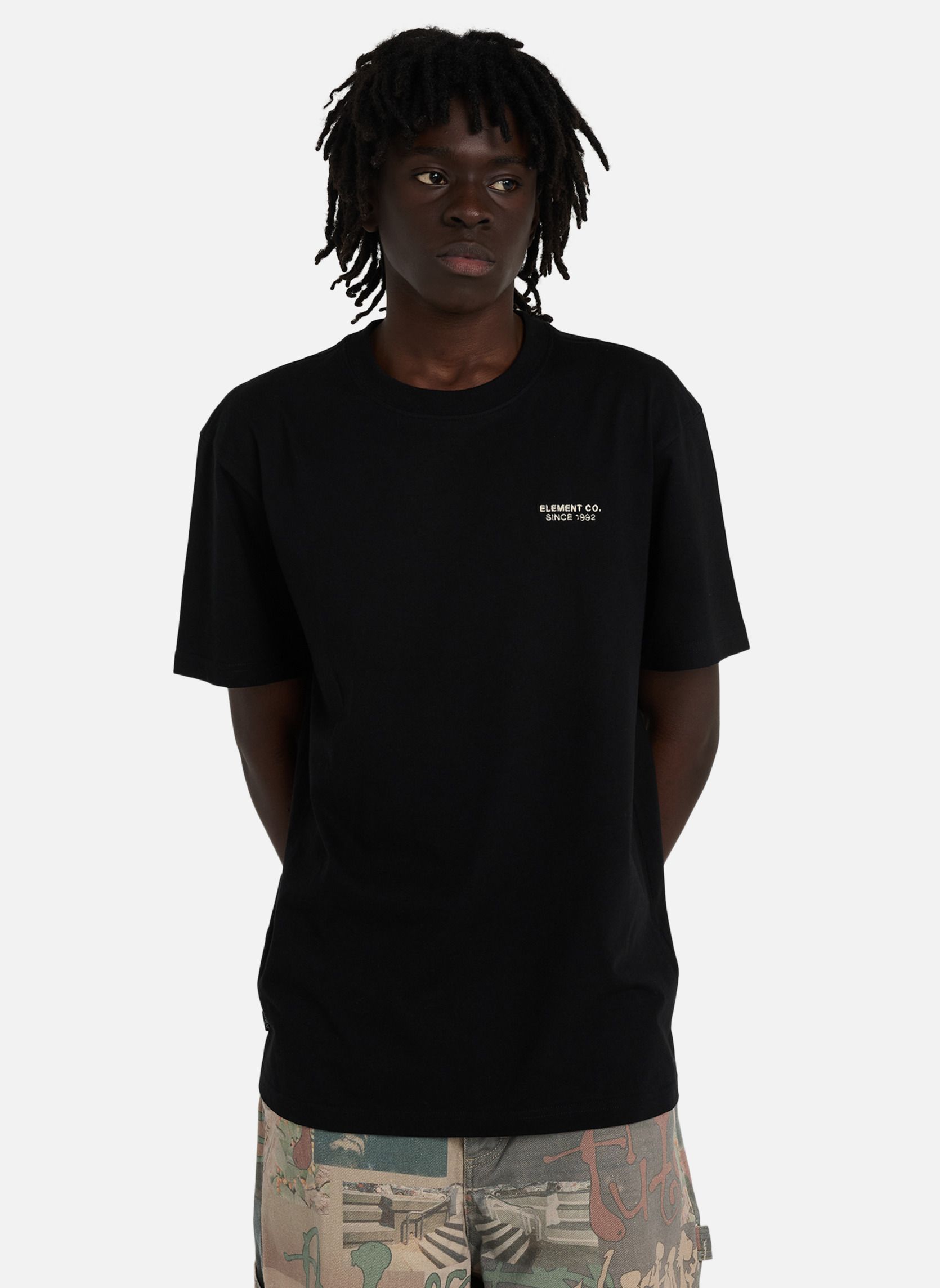 Element Tee-shirts Element Co homme noir | Sarenza France