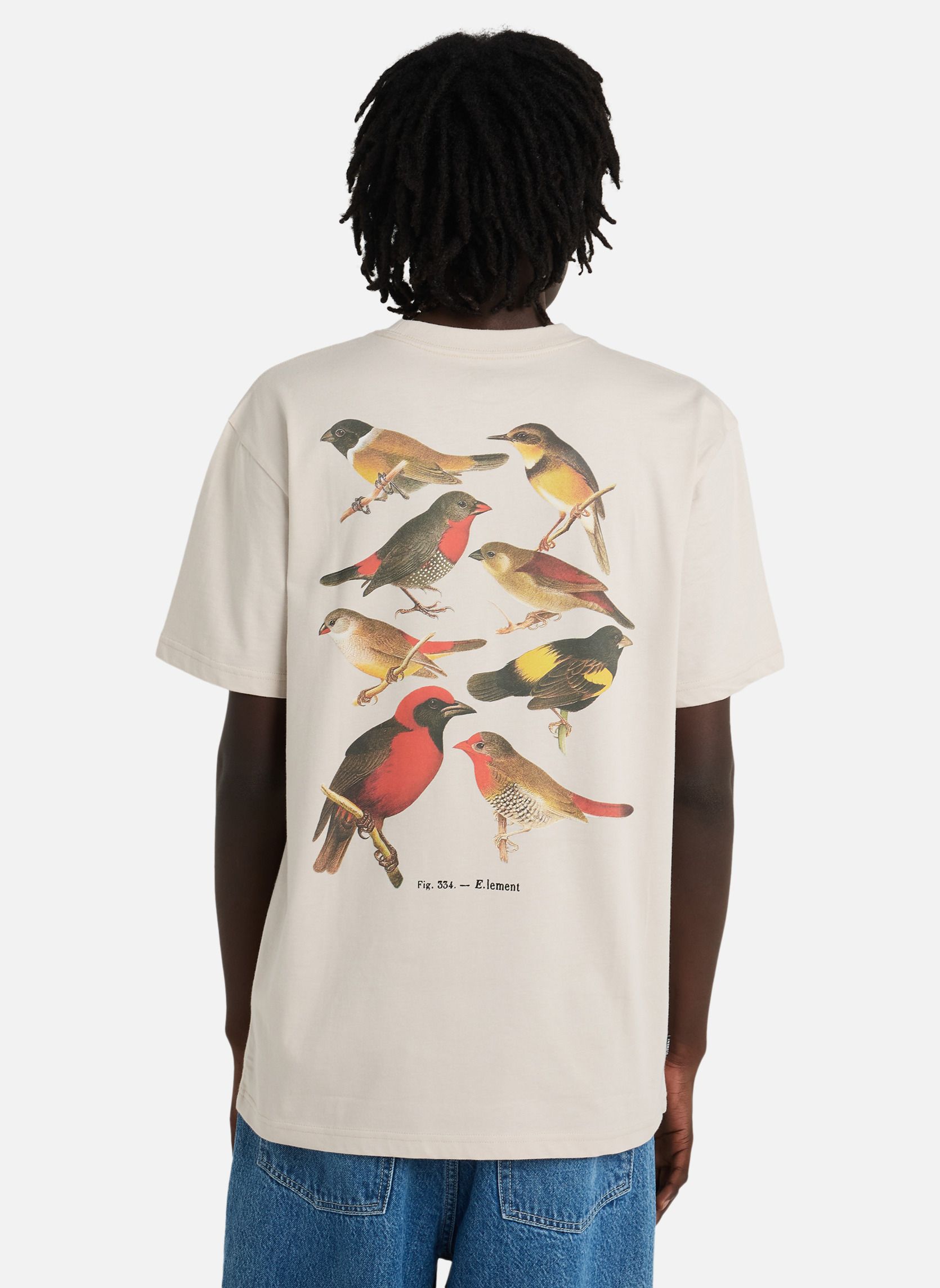 Element Tee-shirts beige | Sarenza France