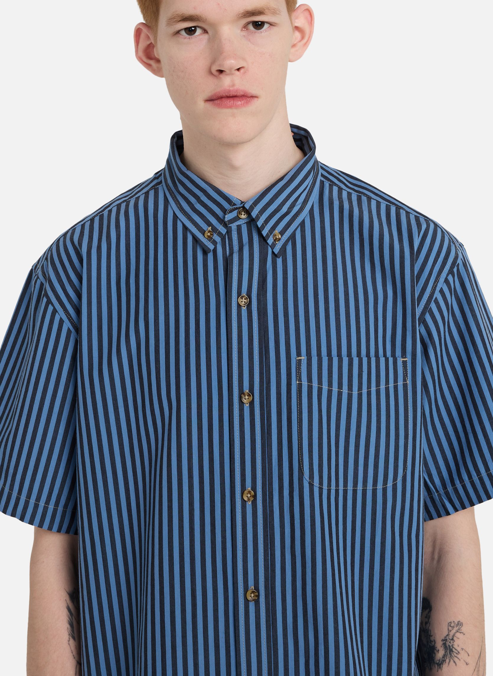 Element Chemises Regular Button Down homme bleu | Sarenza France