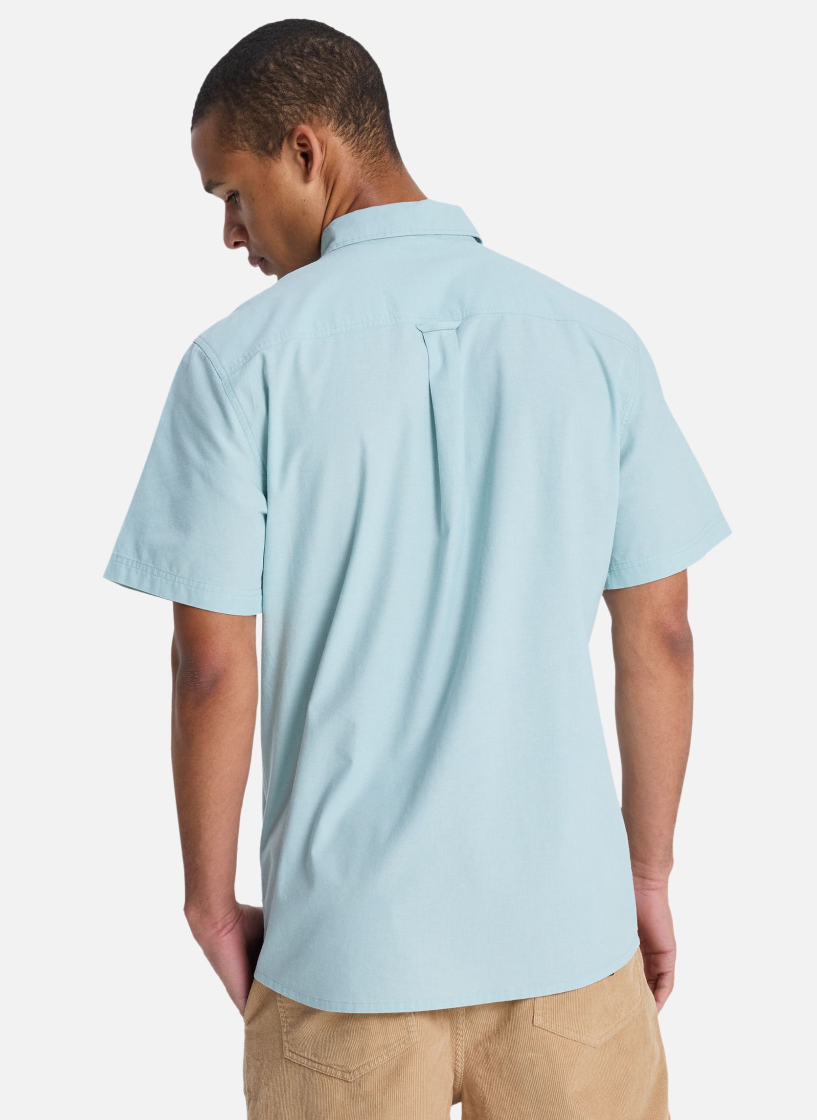Quiksilver Chemises Chemise manches courtes DRUMFINS homme bleu ...