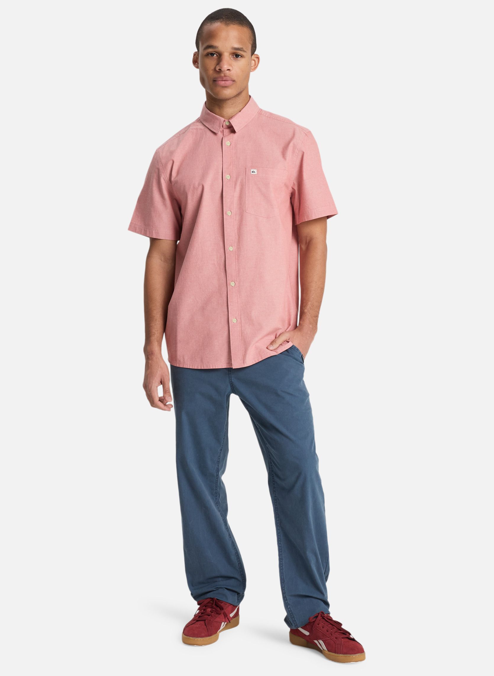 Quiksilver Tee-shirts manches courtes Chemise manches courtes DRUMFINS ...