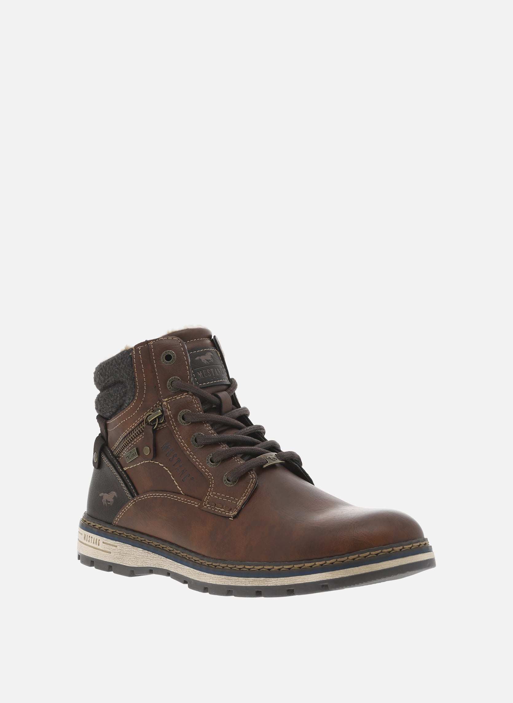 Mustang shoes Bottines et boots Bottines marrons homme marron | Sarenza ...