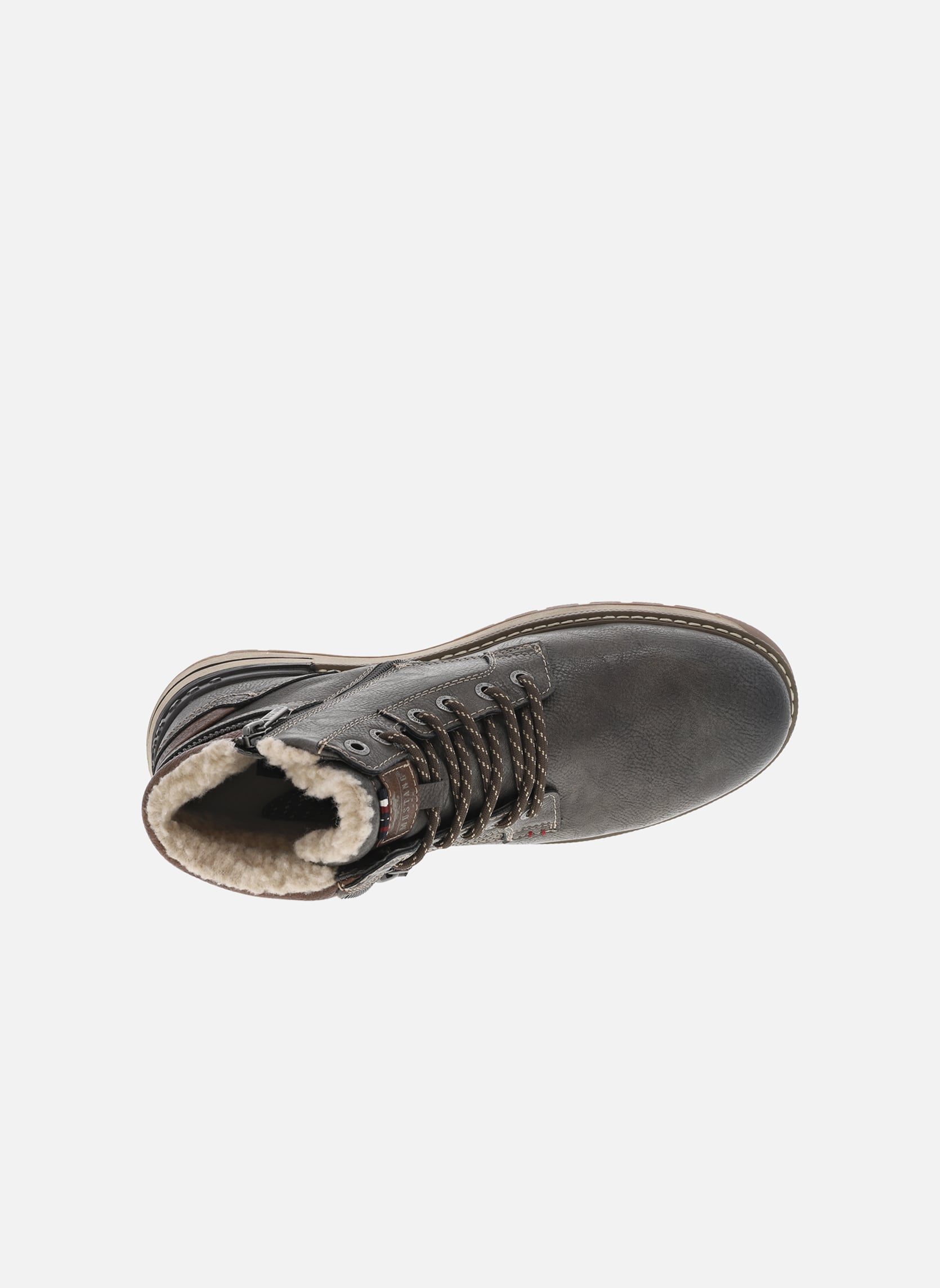 Mustang shoes Bottines et boots Bottines grises homme gris | Sarenza France