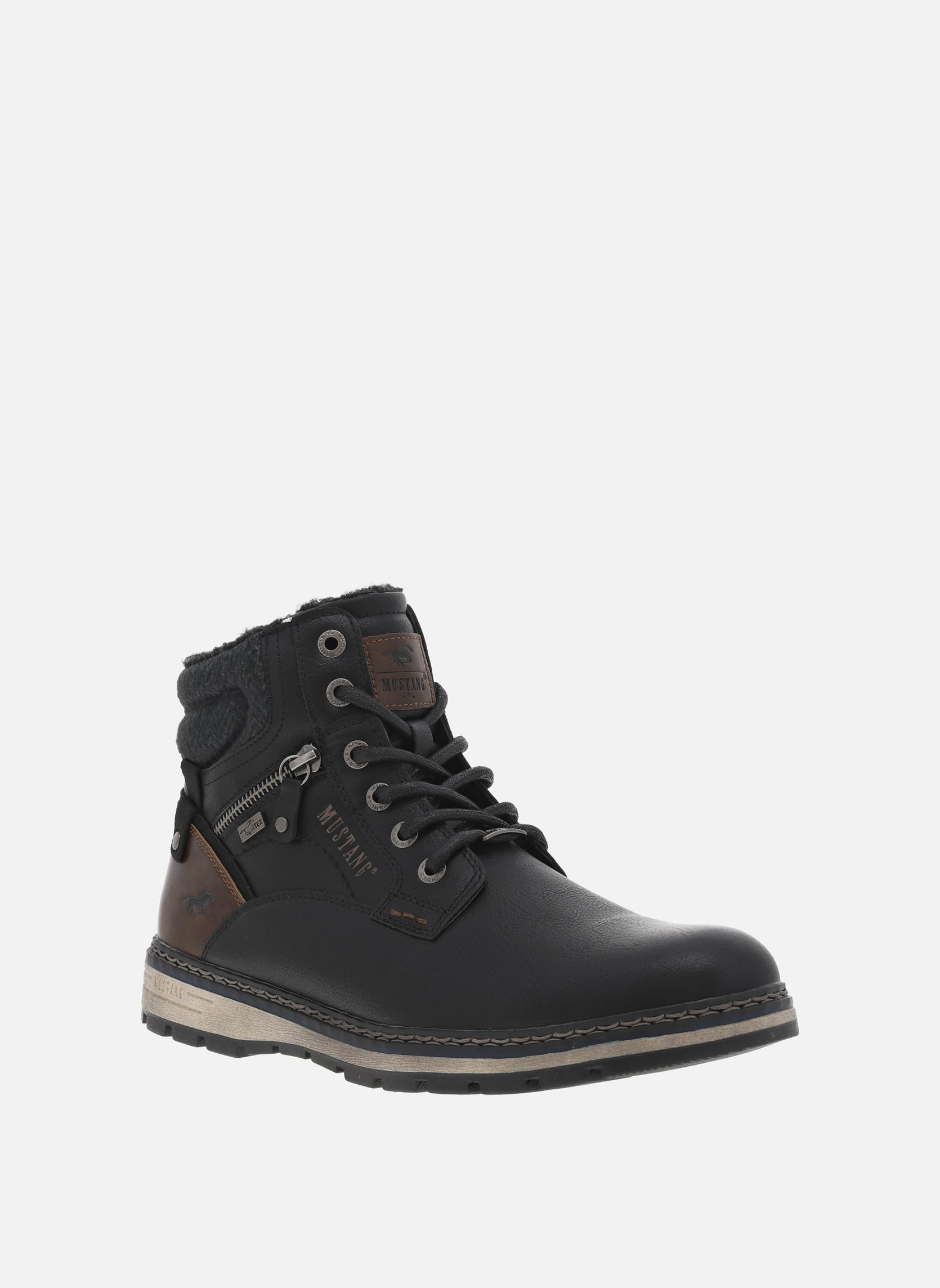 Mustang shoes Bottines et boots Bottines noires homme noir | Sarenza France