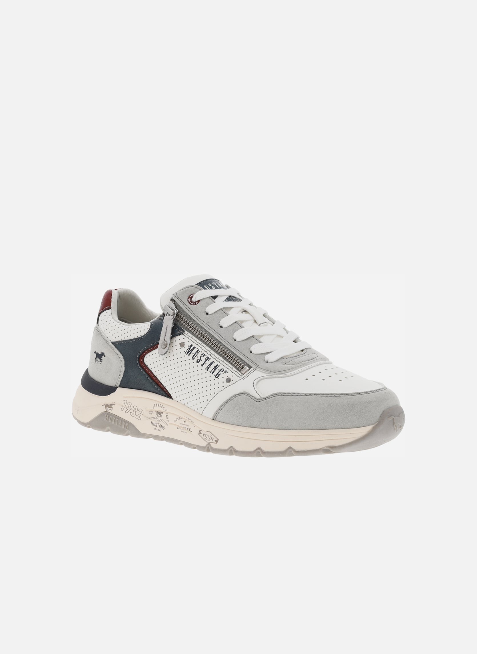 Mustang shoes Baskets Sneakers blanches homme blanc | Sarenza France