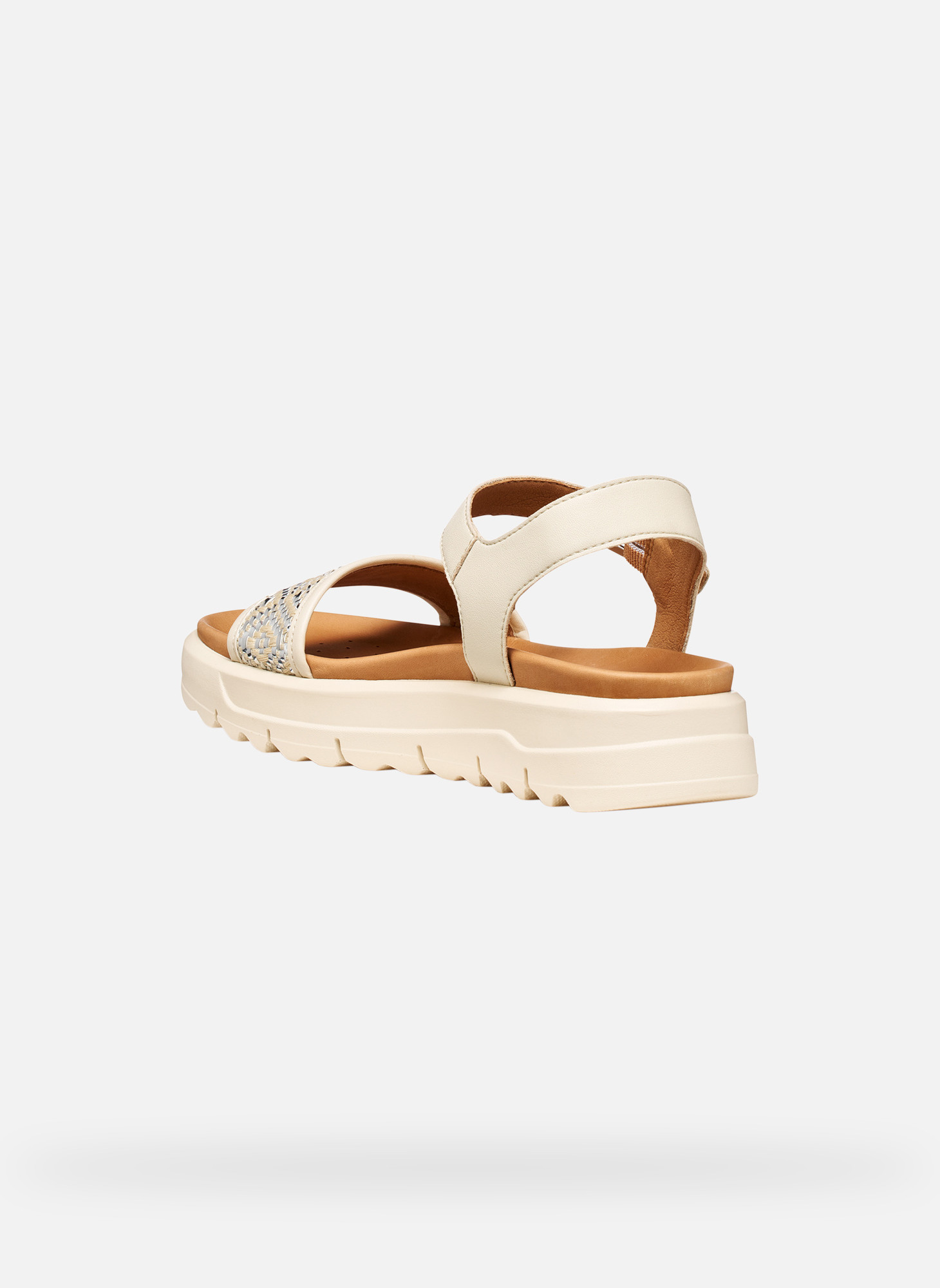 Geox Sandales Sandales D XAND 2.1S - Blanc femme blanc | Sarenza France