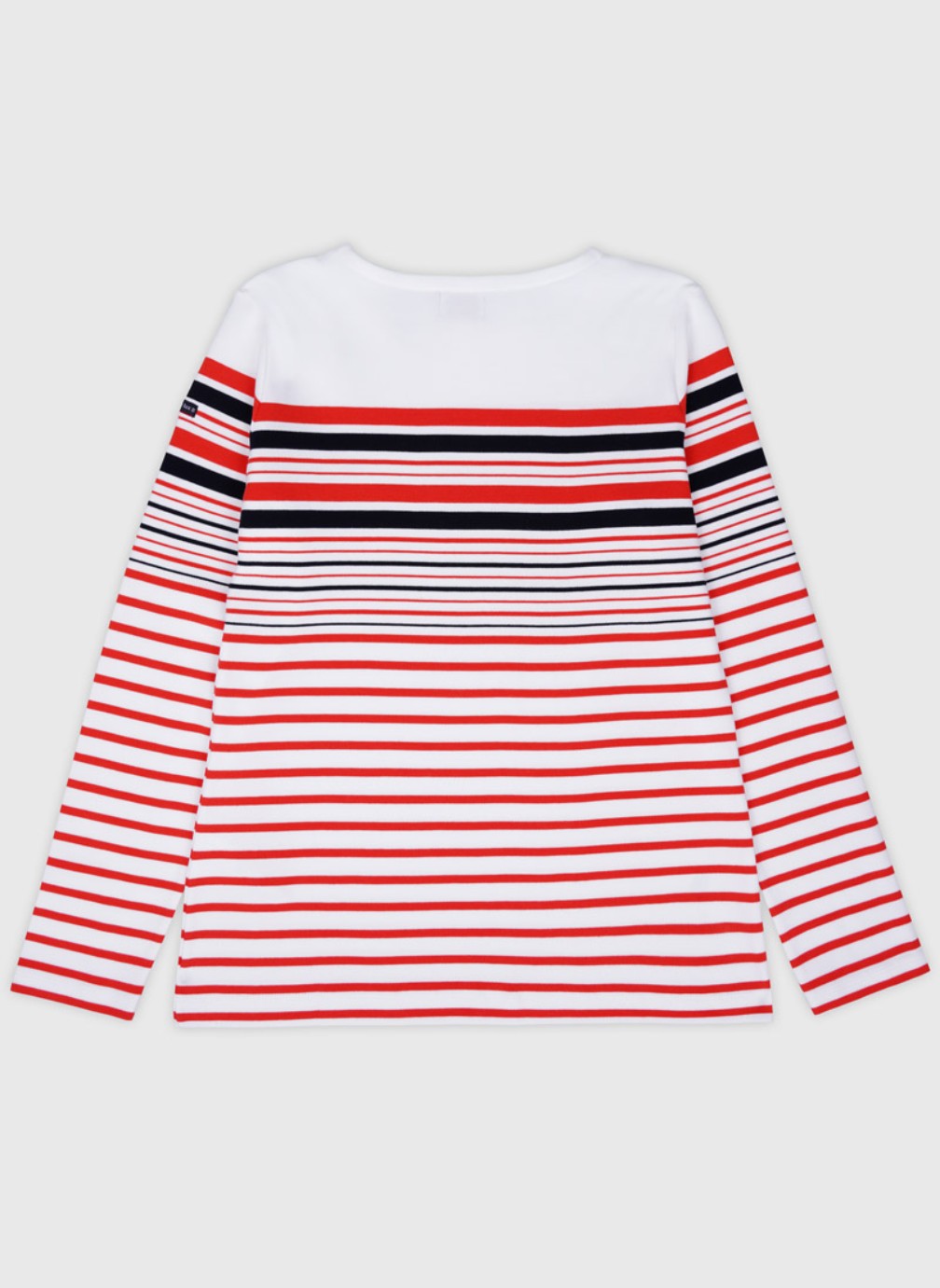 Armor Lux Tee-shirts manches courtes Marinière 12865 blanc/ pompon ...