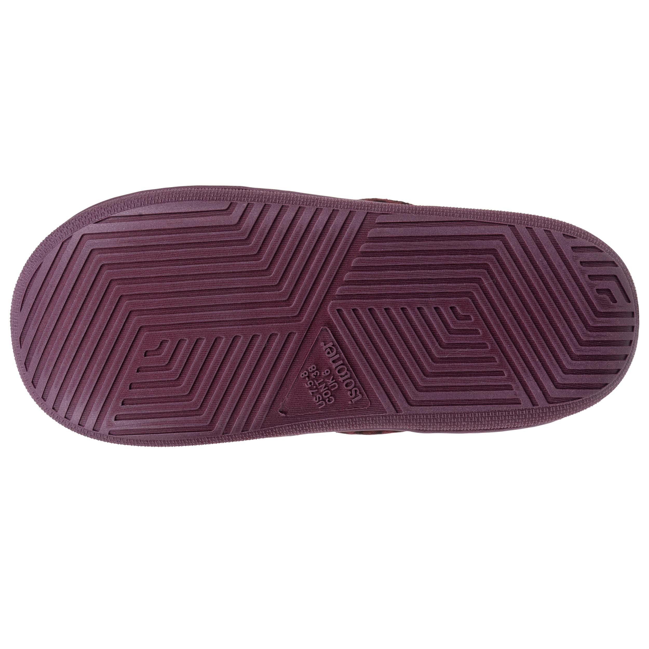 Isotoner Chaussons Chaussons mules Femme BLOUP Léopard bordeaux femme ...