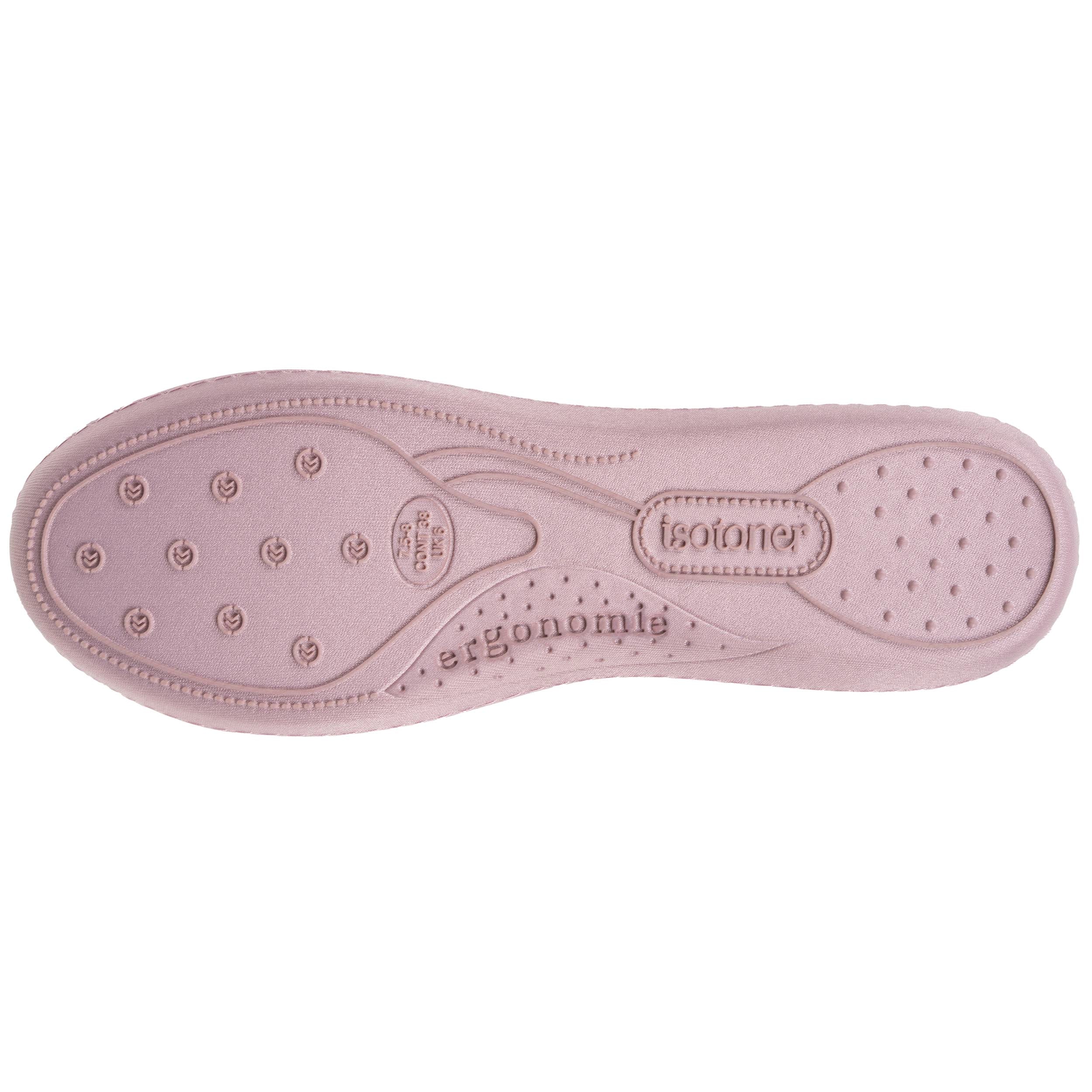 Isotoner Chaussons Chaussons ballerines Femme ergonomiques Léopard ...