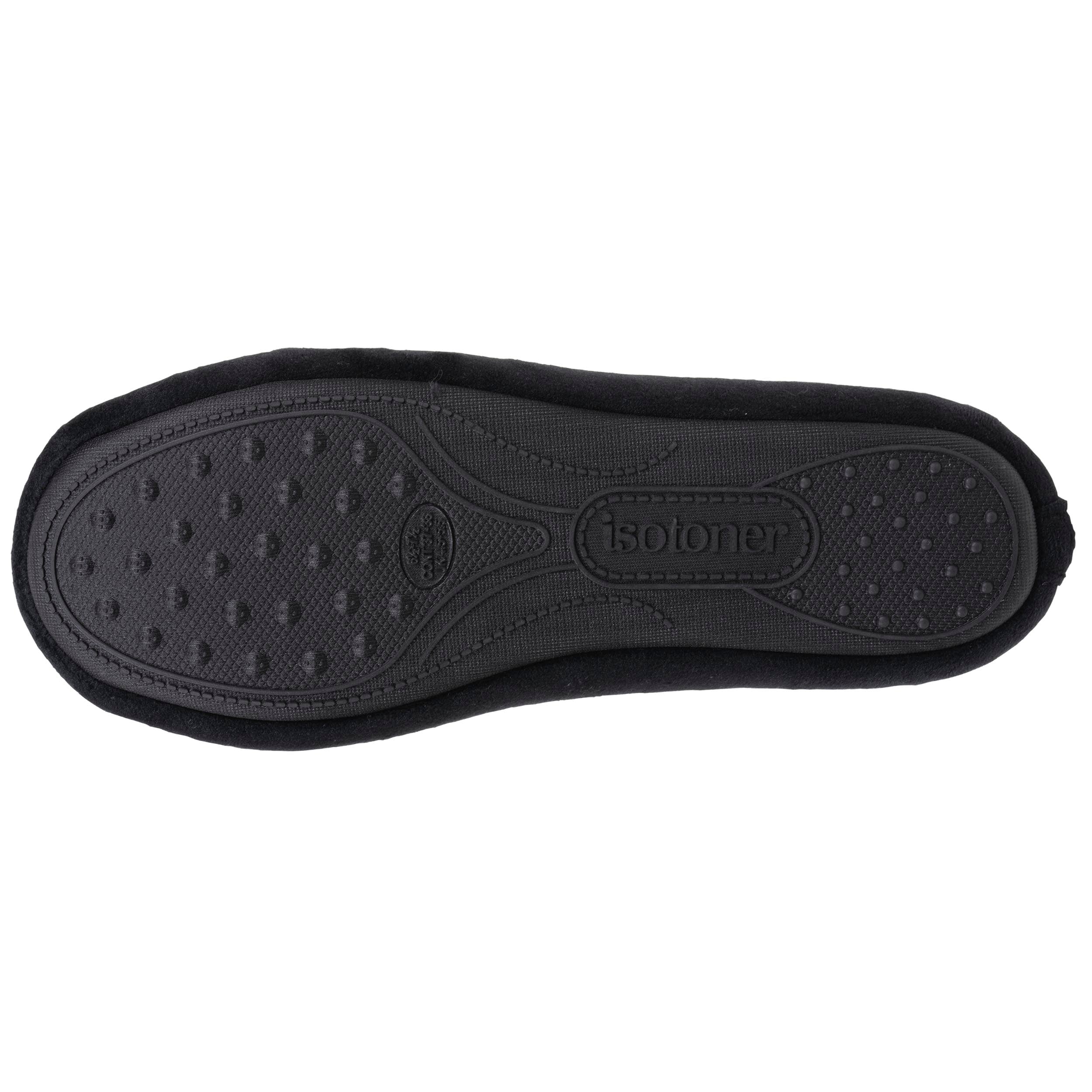 Isotoner Chaussons Chaussons ballerines Femme Noir intérieur pois femme ...
