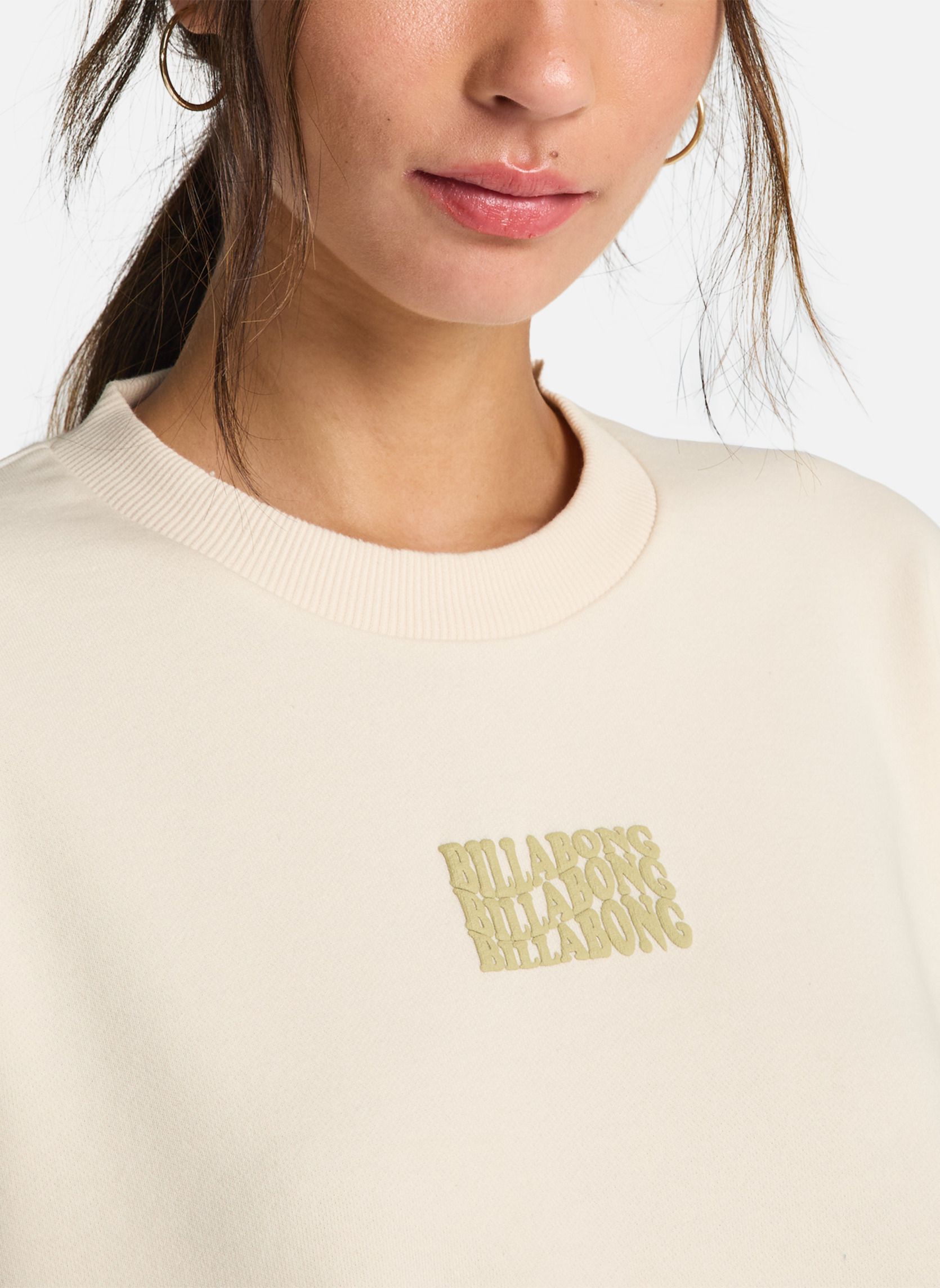 Billabong Sweats à capuche Sweat à capuche FAMILY TREE femme blanc ...