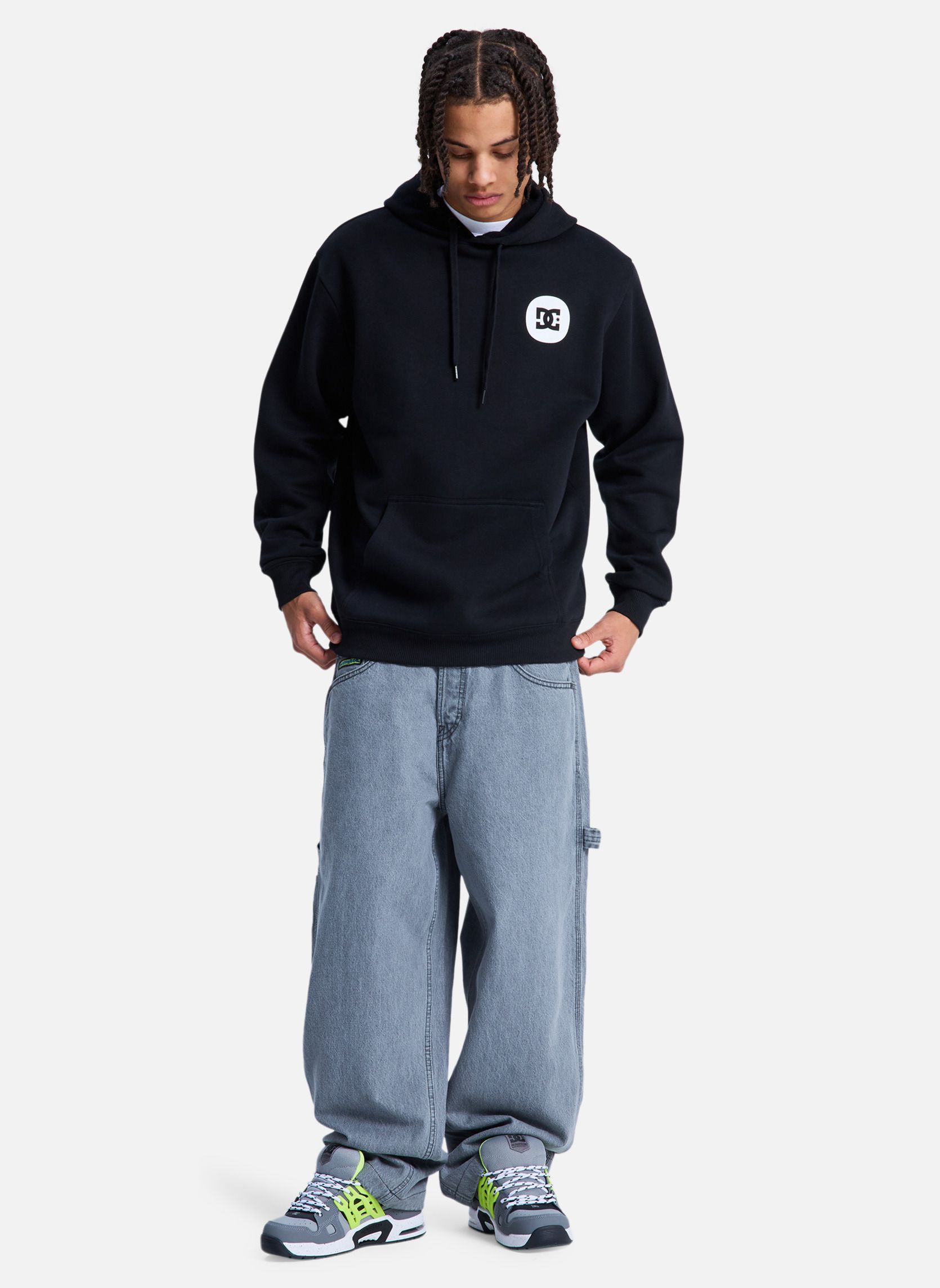 DC Shoes Sweats à capuche Shape Or Destroy homme noir | Sarenza France