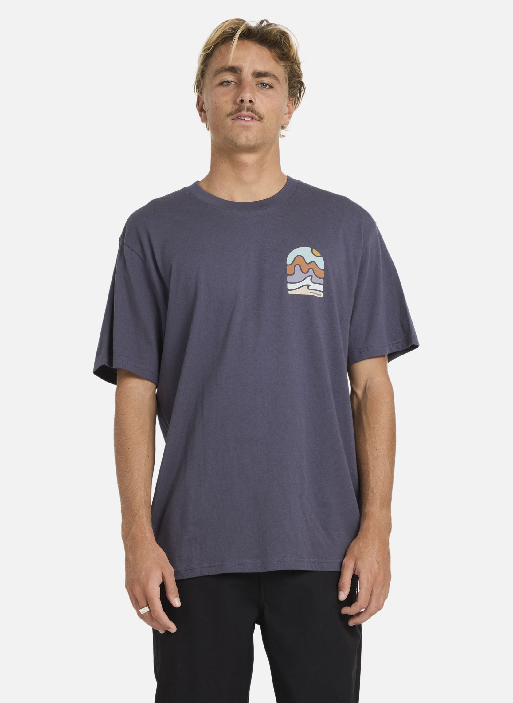 Billabong Tee-shirts Sun Down A/DIV Premium homme violet | Sarenza France