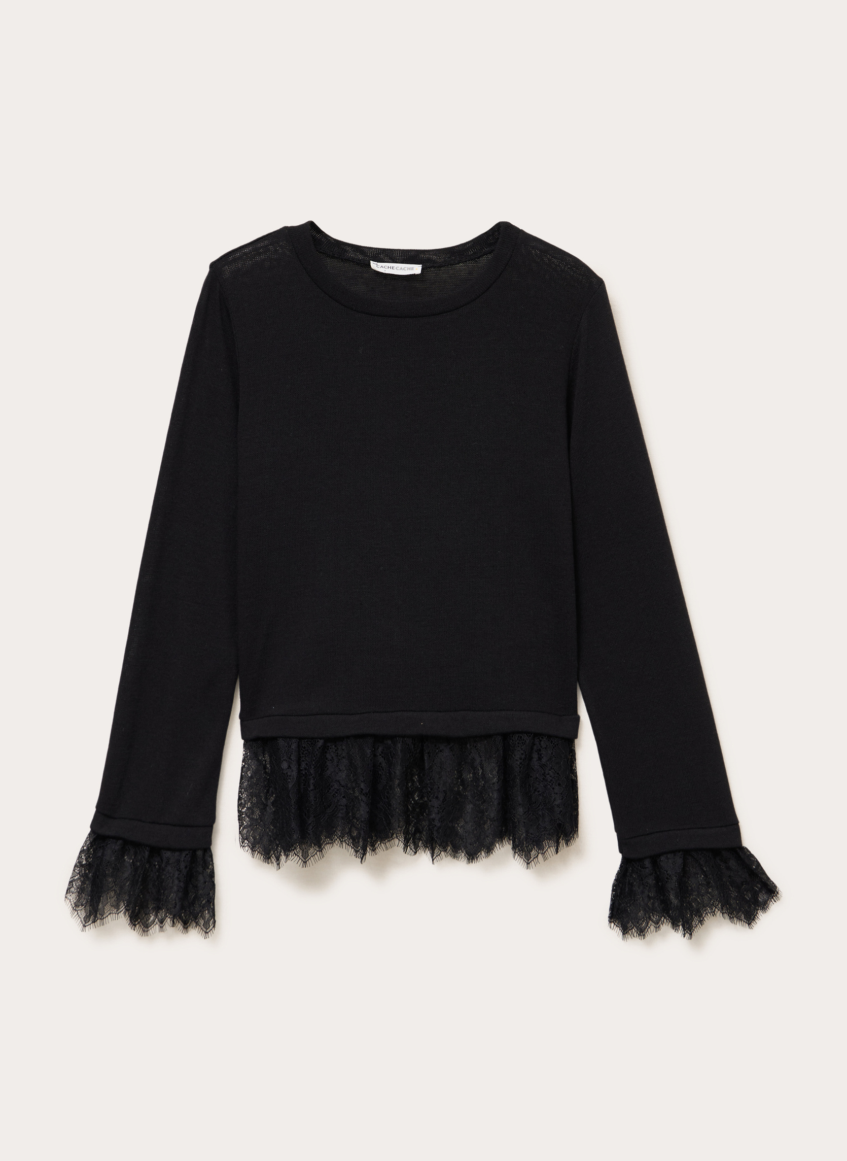 Cache Cache Tee-shirts T-shirts manches longues - LDOUBIDENT femme noir ...