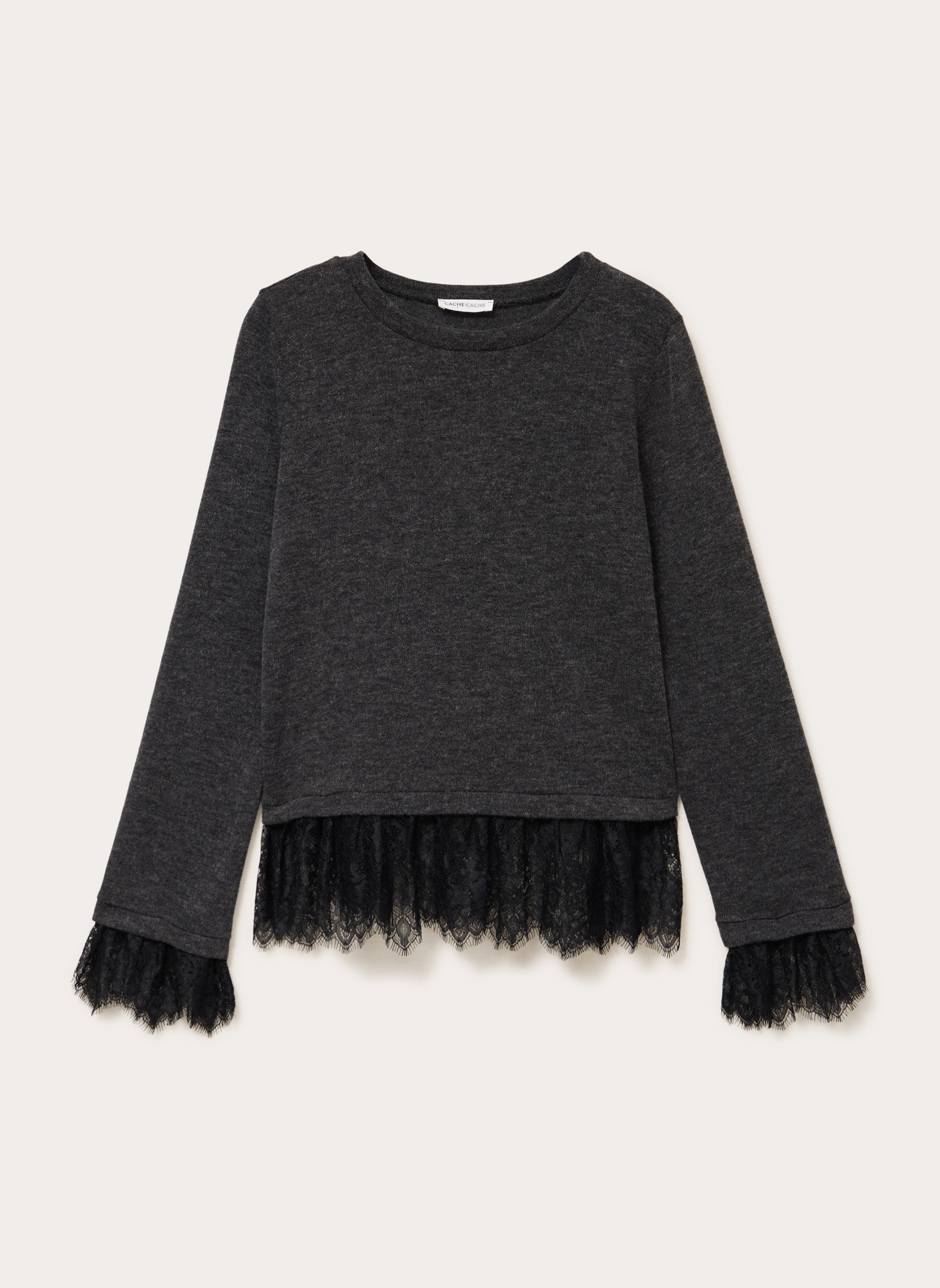 Cache Cache Tee-shirts T-shirts manches longues - LDOUBIDENT femme gris ...