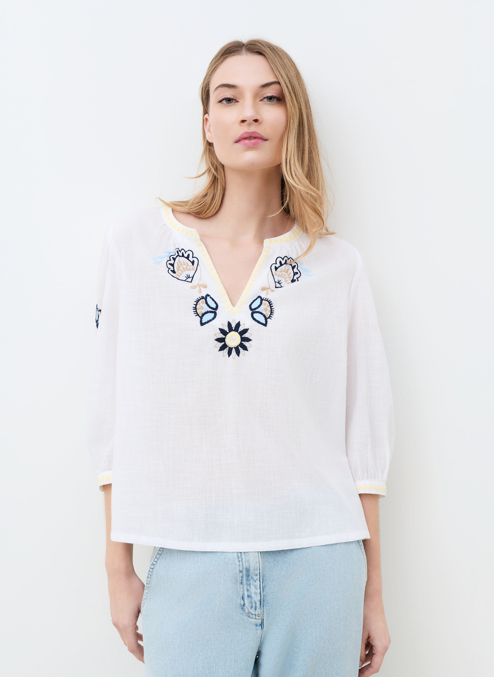 Caroll Blouses blanc | Sarenza France