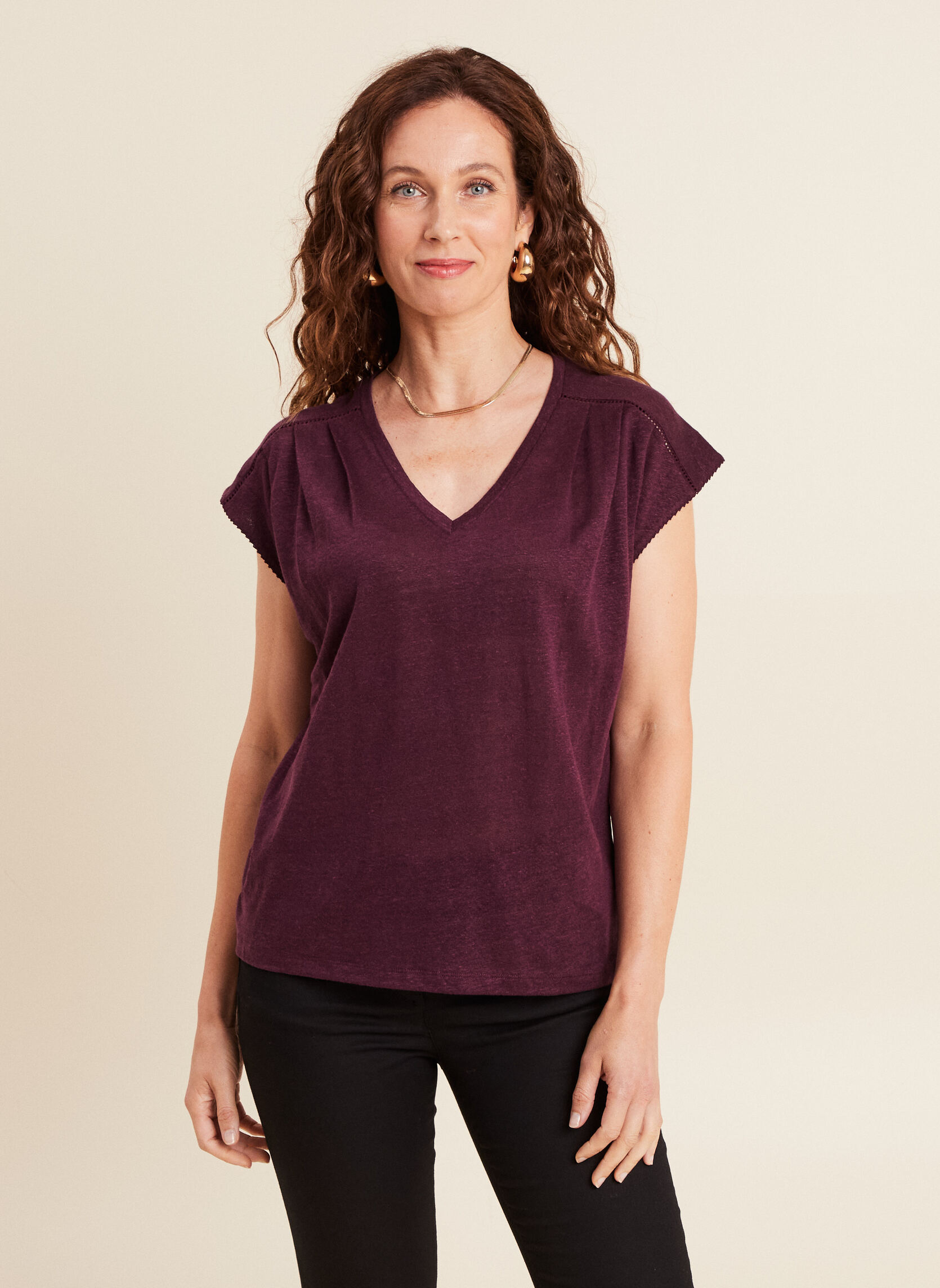 Bréal Tee-shirts violet | Sarenza France