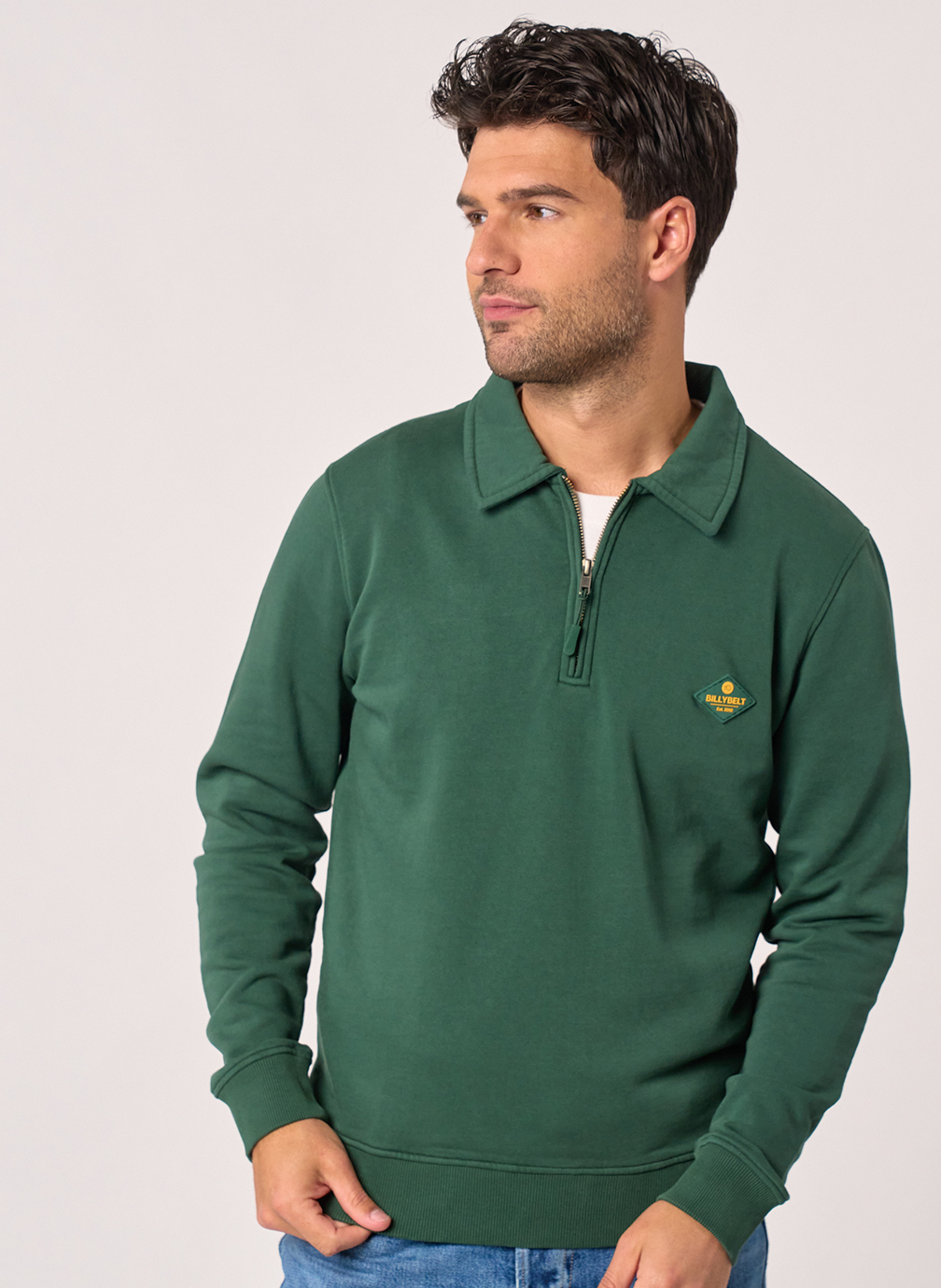 BILLYBELT Sweats à capuche Zippé homme vert | Sarenza France