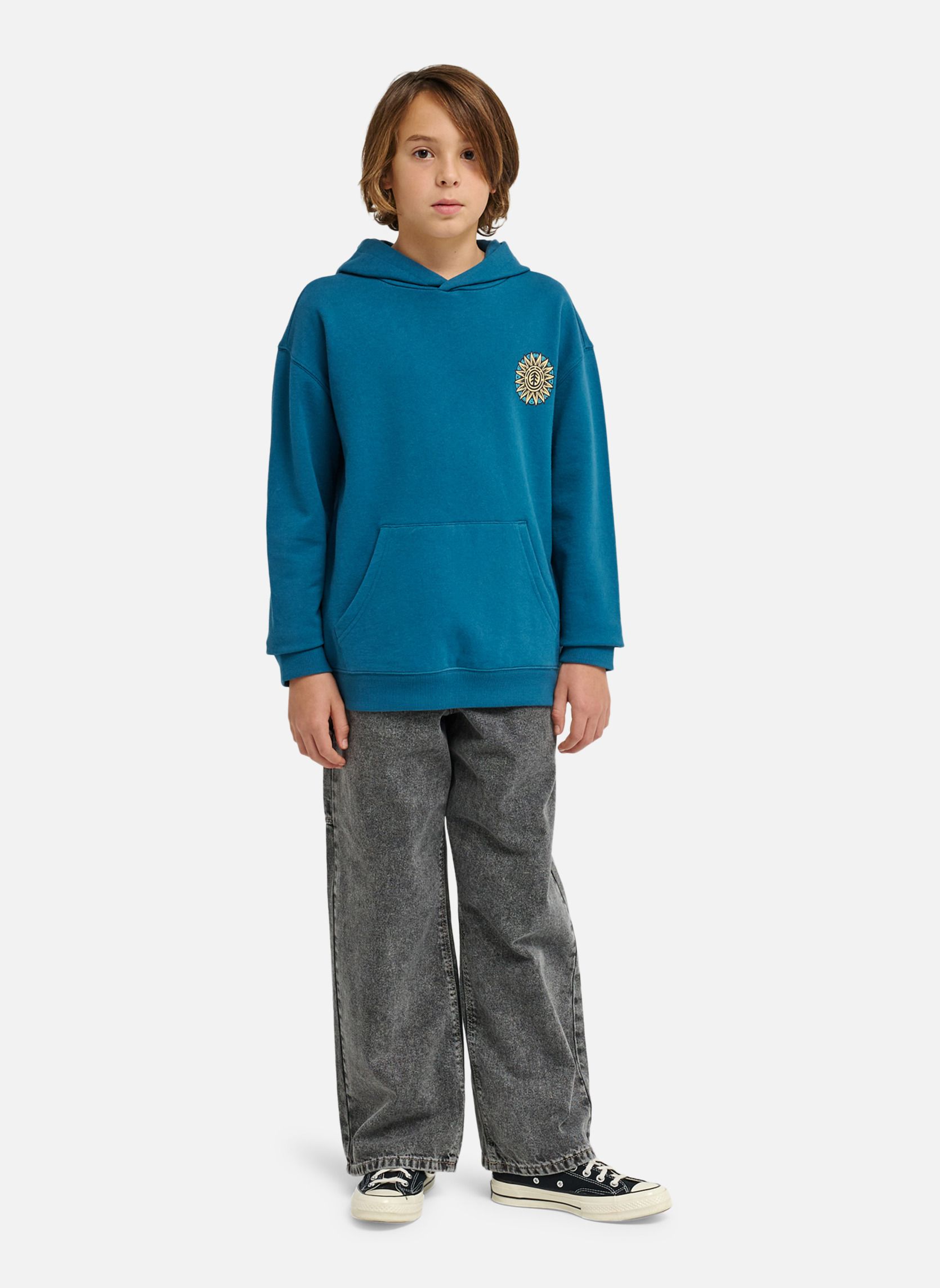 Element Sweats à capuche Timber Orbit garçon bleu | Sarenza France