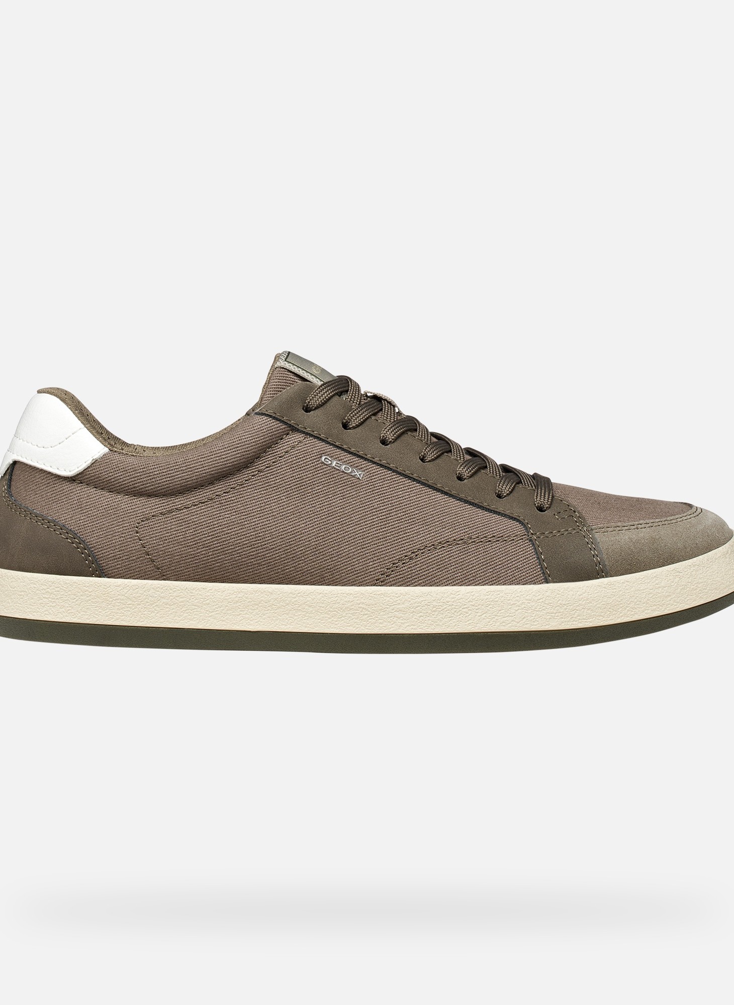 Geox Baskets basses U SERIFOS homme marron | Sarenza France