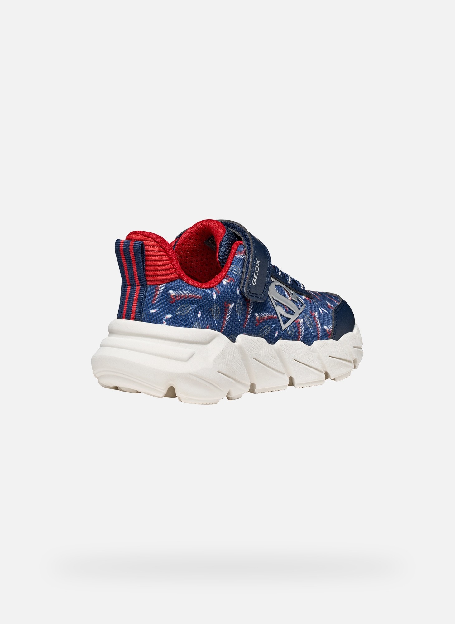 Geox Baskets Super-Héros Dc J FLEXYPER FAST BOY - garçon bleu | Sarenza ...