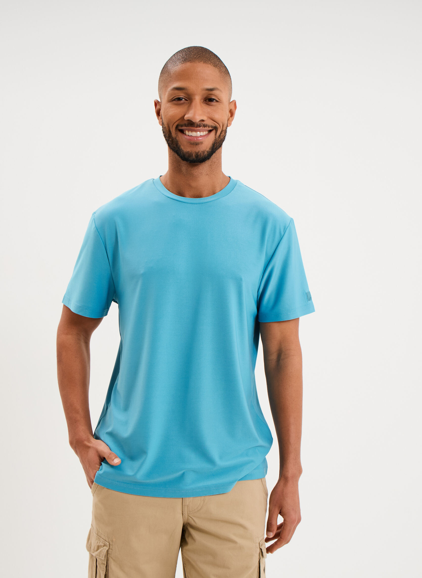 Trappeur Tee-shirts TRA1TELING homme bleu | Sarenza France