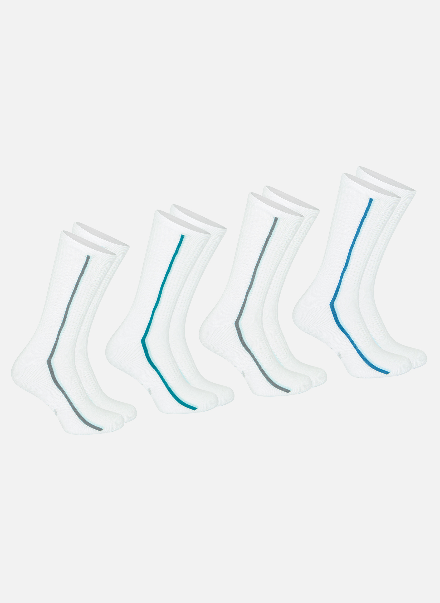ATHENA Socquettes ODOR CONTROL homme blanc | Sarenza France