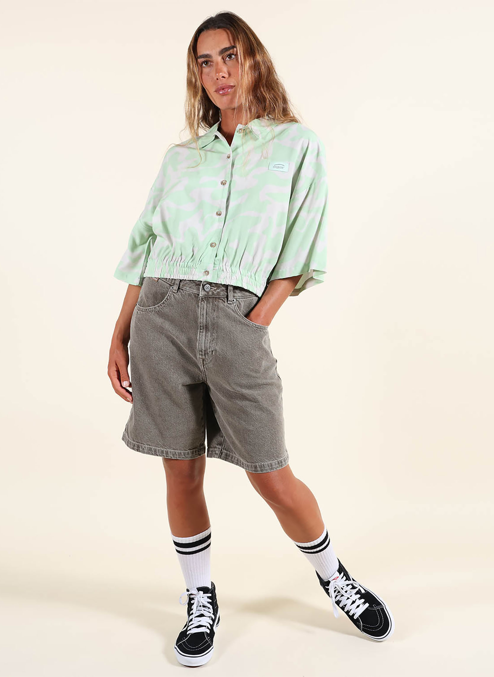 Oxbow Chemises VIBES femme vert | Sarenza France