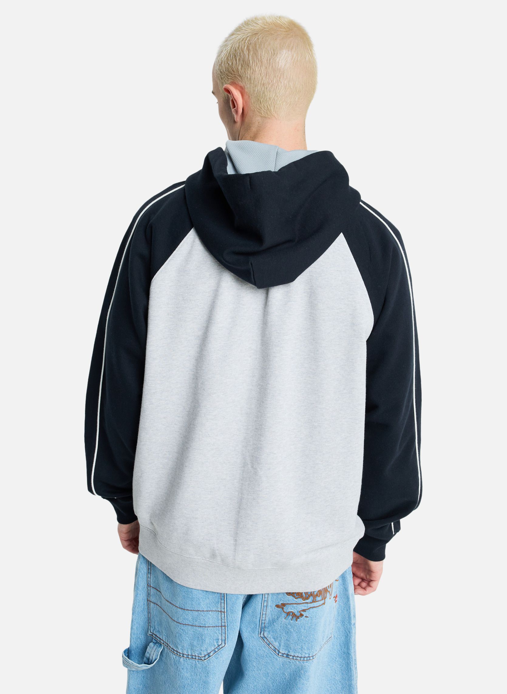 Quiksilver Sweats à capuche YG Operator homme gris | Sarenza France