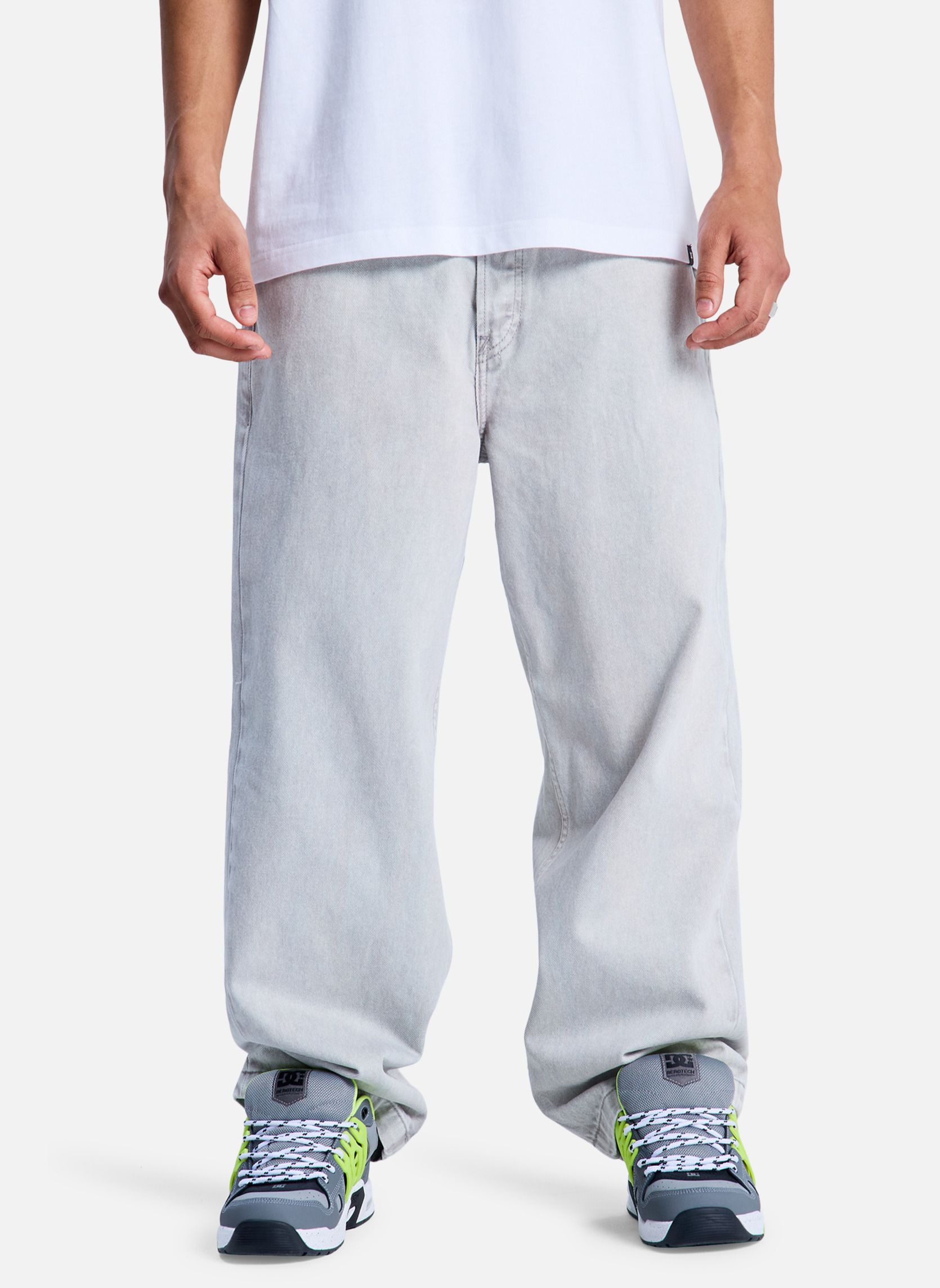 DC Shoes Jeans droit Baggy homme gris | Sarenza France