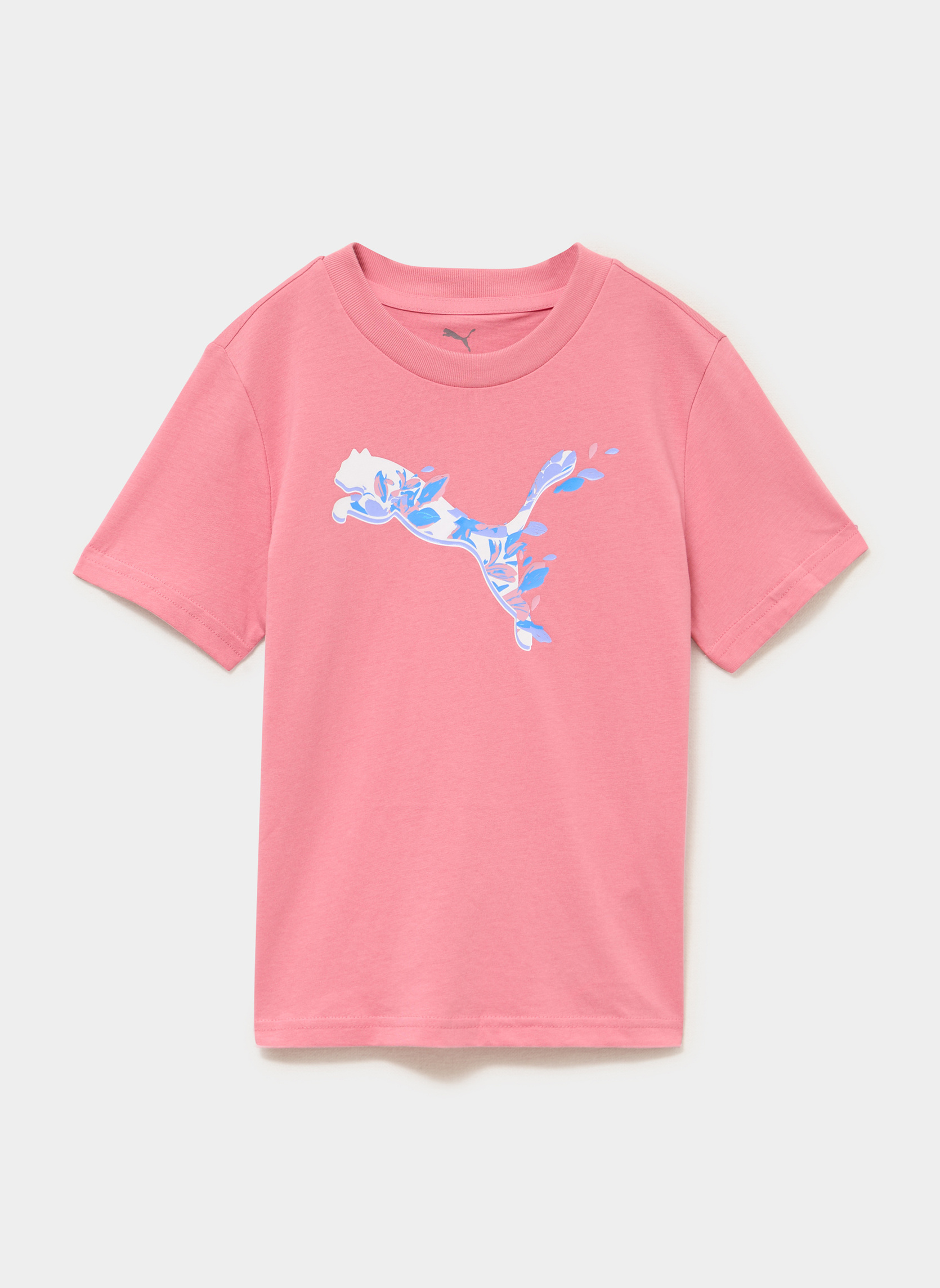 Puma Tee-shirts T-shirt - PUMA4_GRAPFLORAL_69173625 fille rose ...
