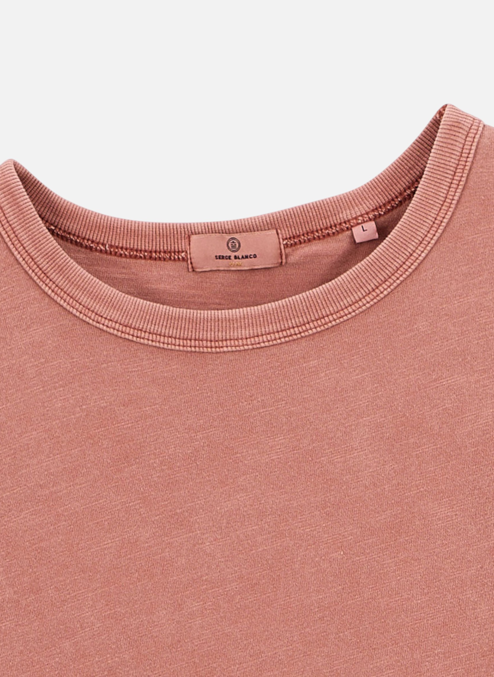 Serge Blanco Tee-shirts Slub homme orange | Sarenza France