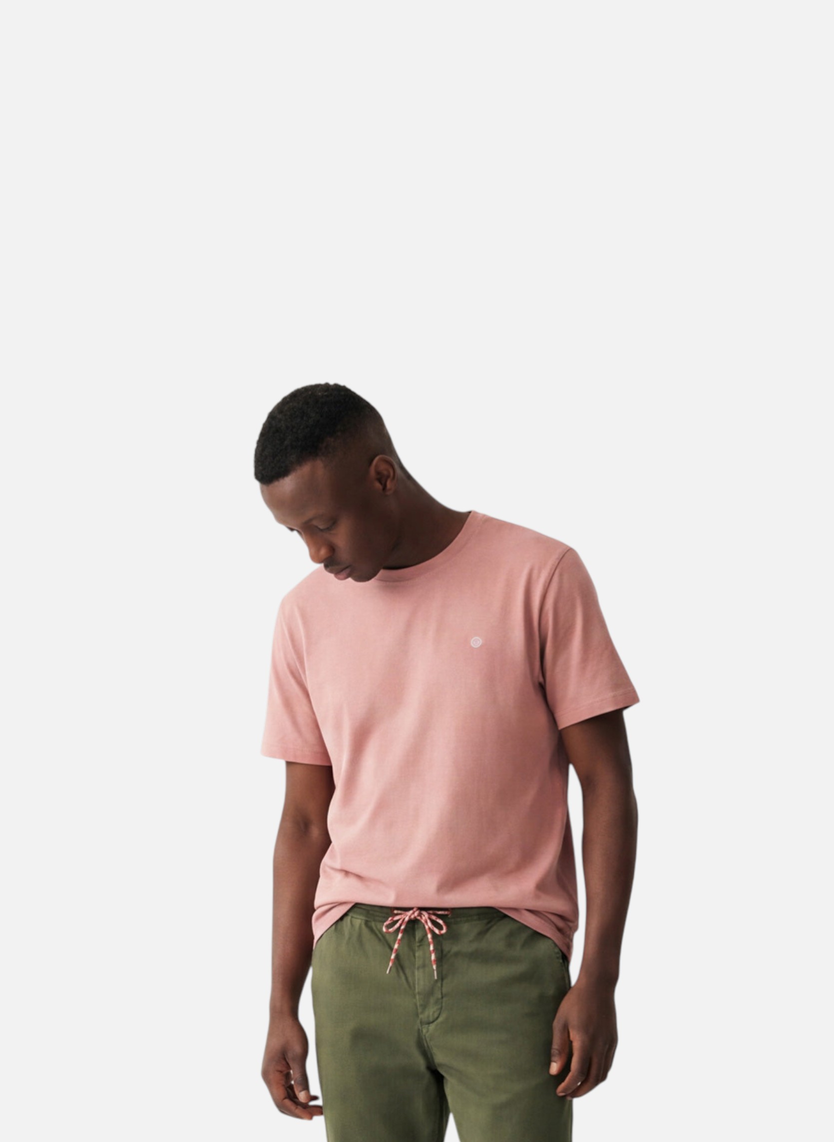 Serge Blanco Tee-shirts Theo homme rose | Sarenza France