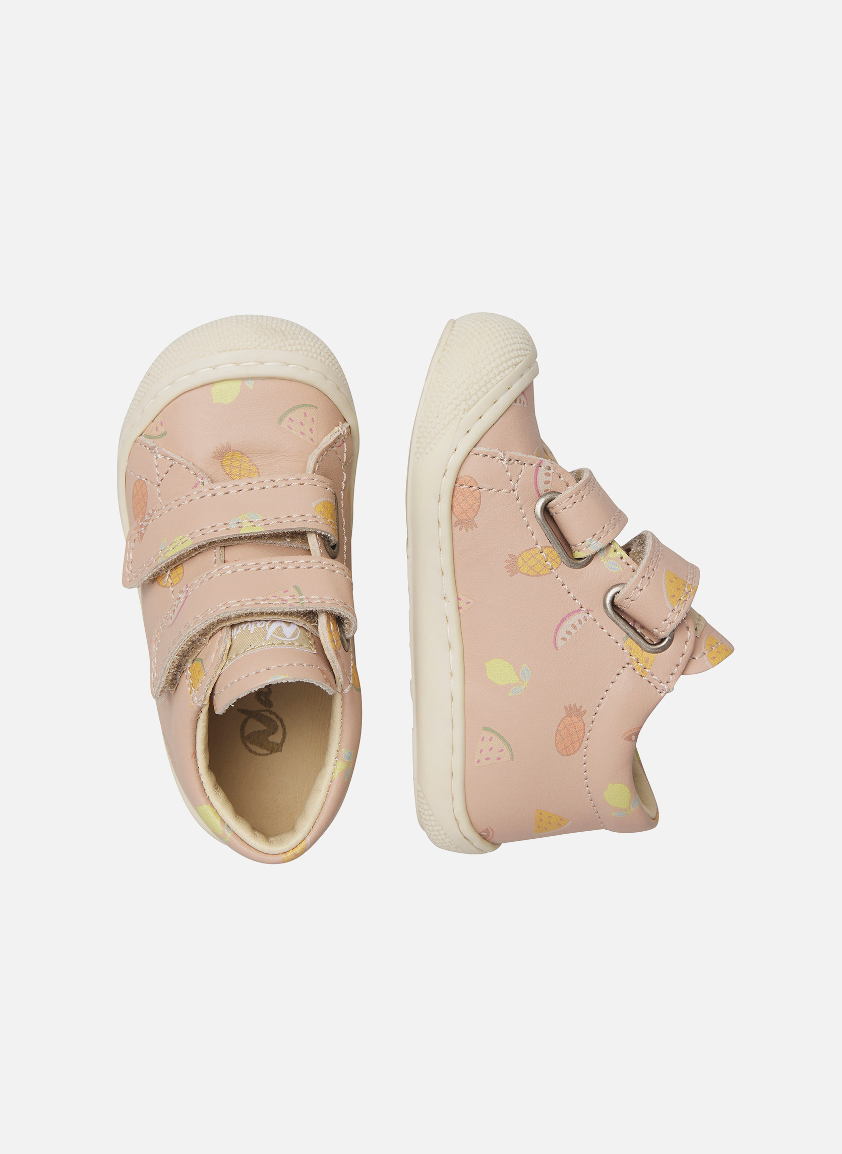 Naturino Baskets basses Sneakers COCOON VL Rose poudré- fille rose ...