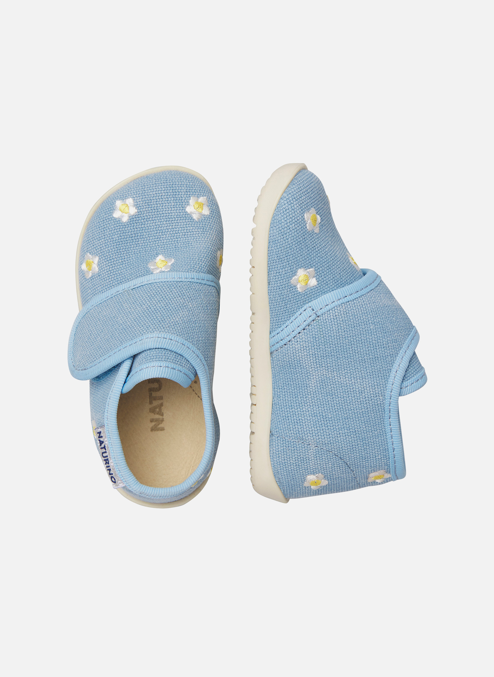 Naturino Chaussons Pantoufles SILVYS Céleste- fille bleu | Sarenza France
